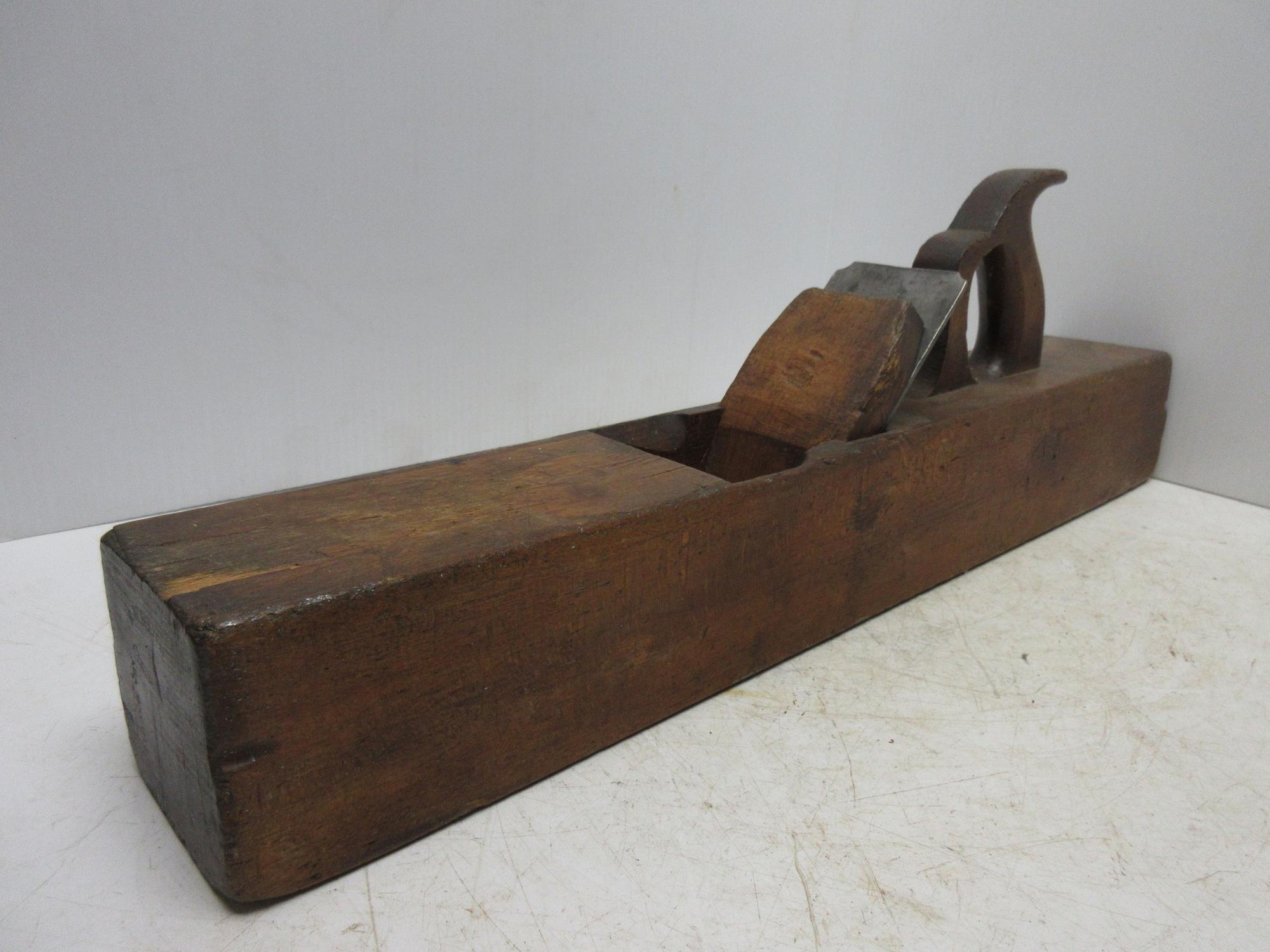 Albrecht Auctions | Long Wood Plane, Stamped "R.W. Booth"Measurement:22 ...