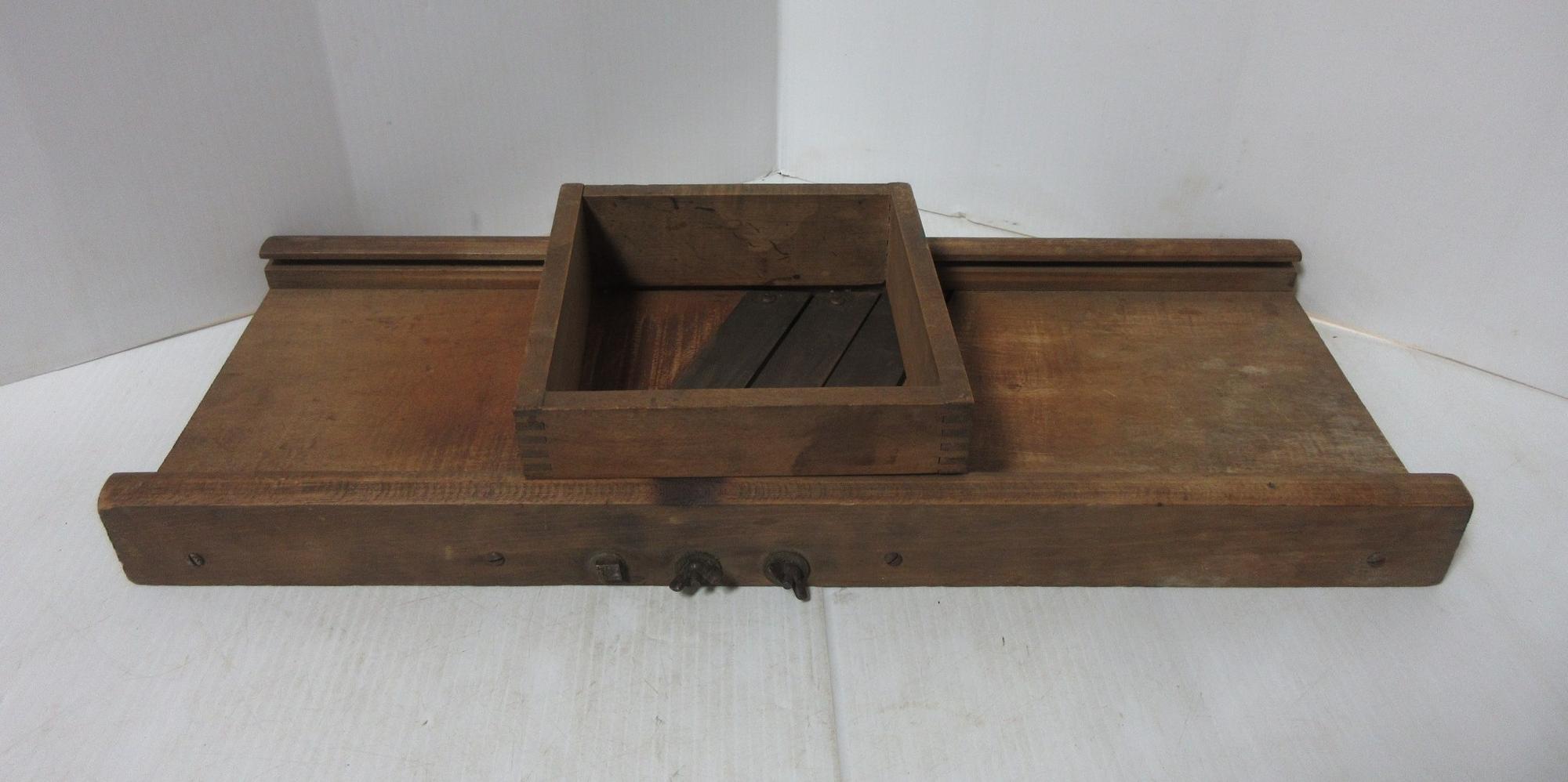 Albrecht Auctions | Antique Cabbage Slicer with Box, Used for ...