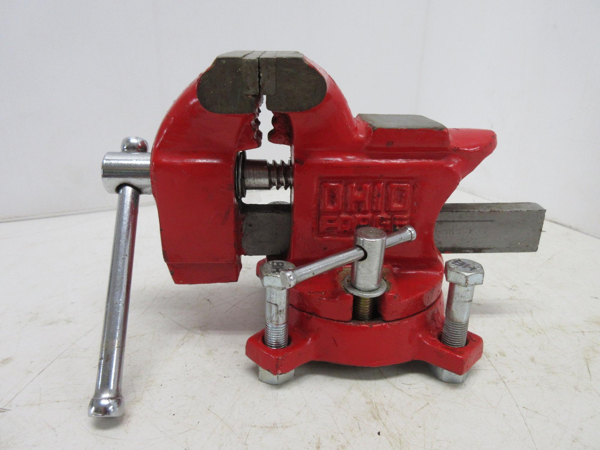 Albrecht Auctions | 3 1/2" Vise by Ohio Forge Co., Includes Four ...