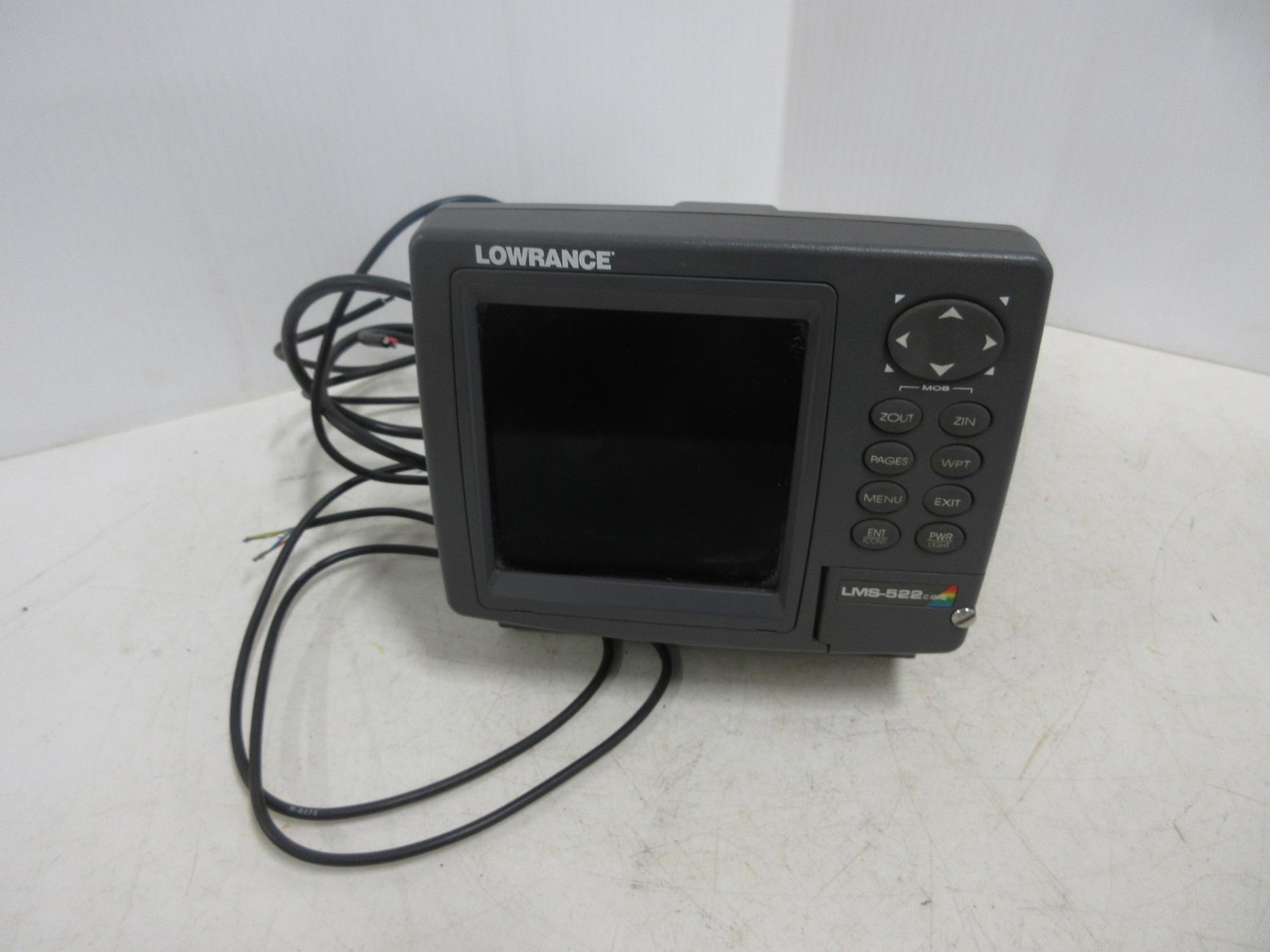 Albrecht Auctions | Lowrance LMS-522c