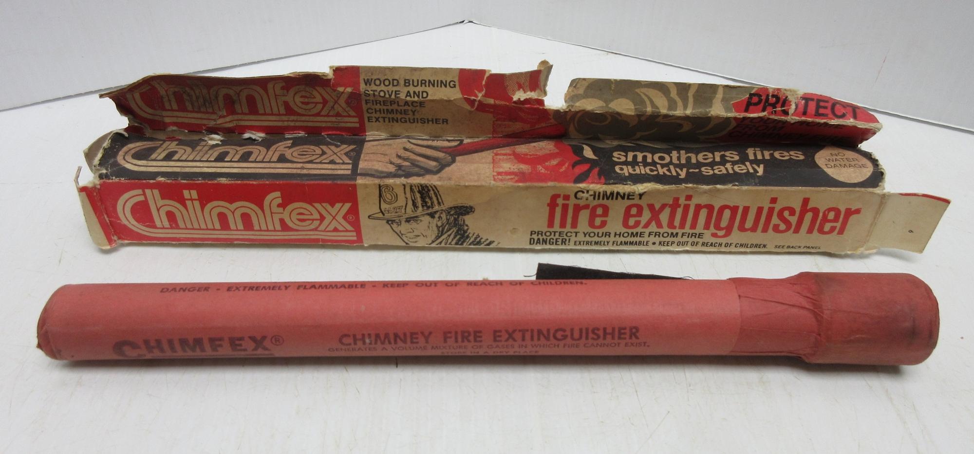 Albrecht Auctions | Older Chimfex Fire Extinguisher