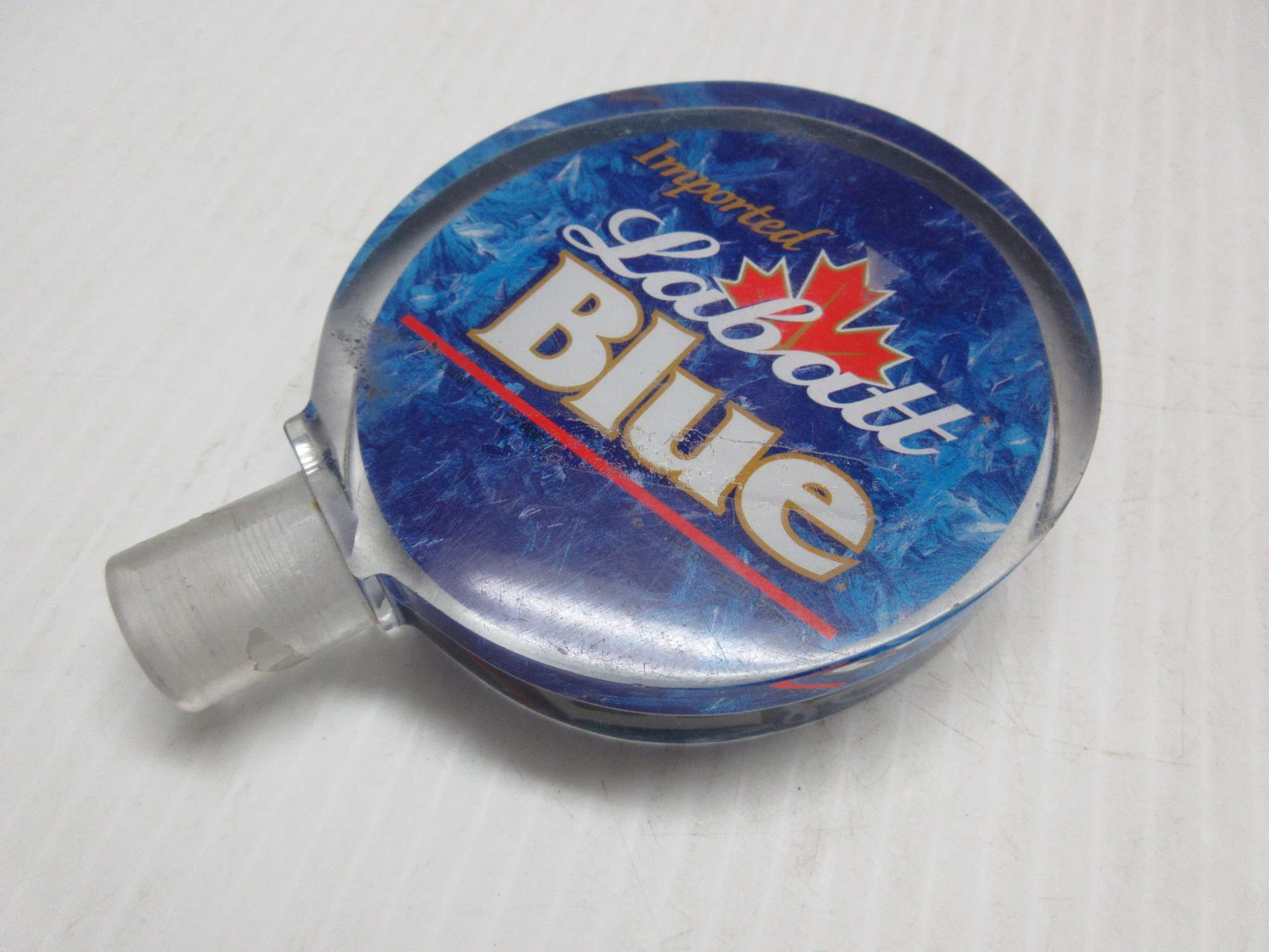 Albrecht Auctions | Labatt Blue Beer Tap Handle