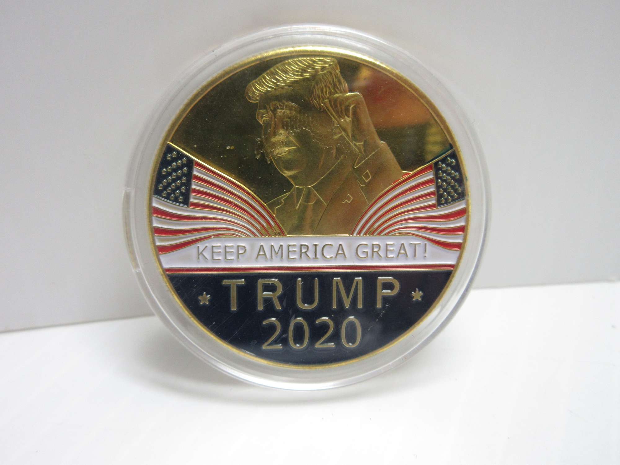Albrecht Auctions | Trump 2020 "Keep America Great" Commemorative Coin ...
