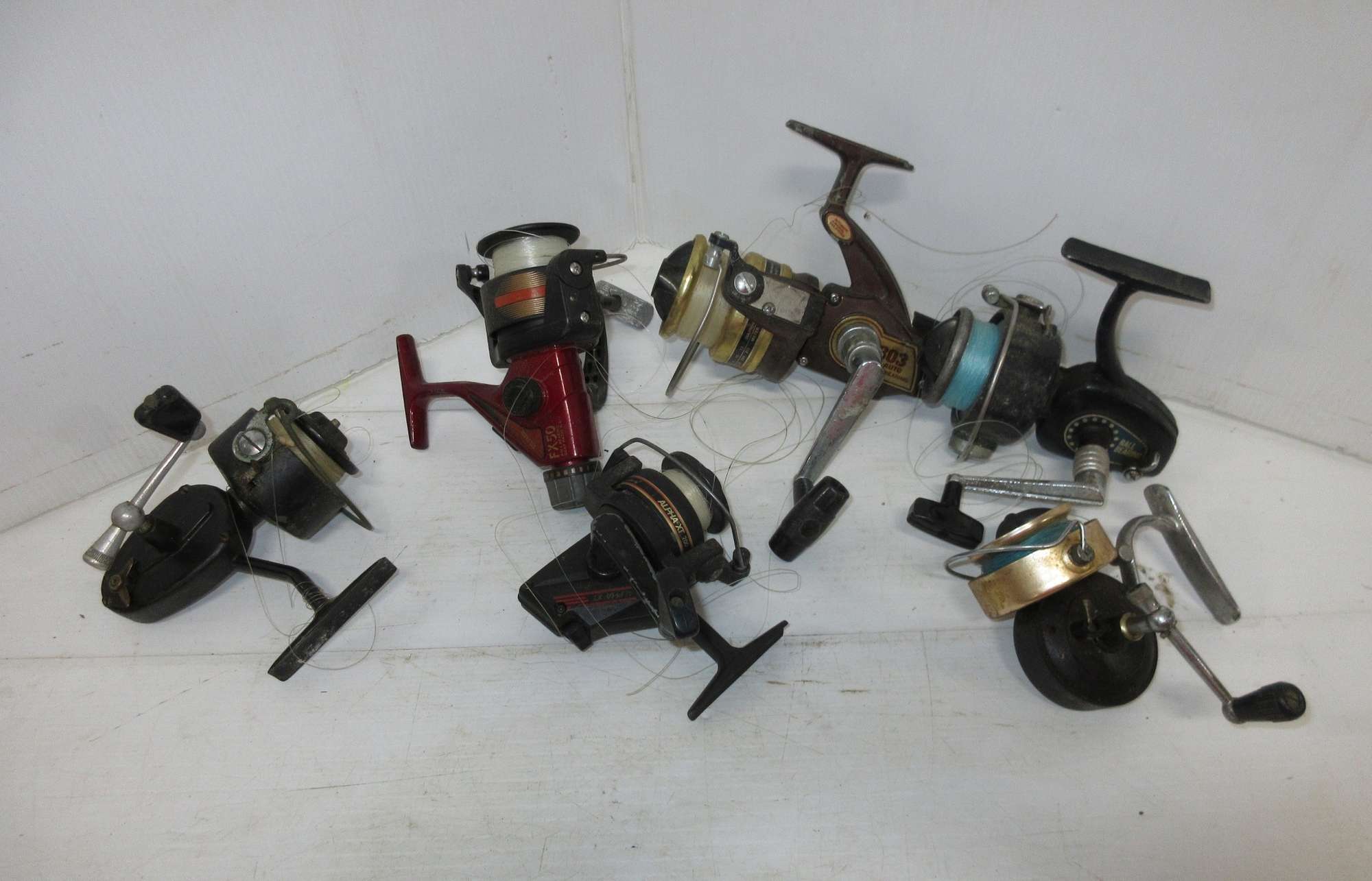Albrecht Auctions | (6) Older Open Face Fishing Reels