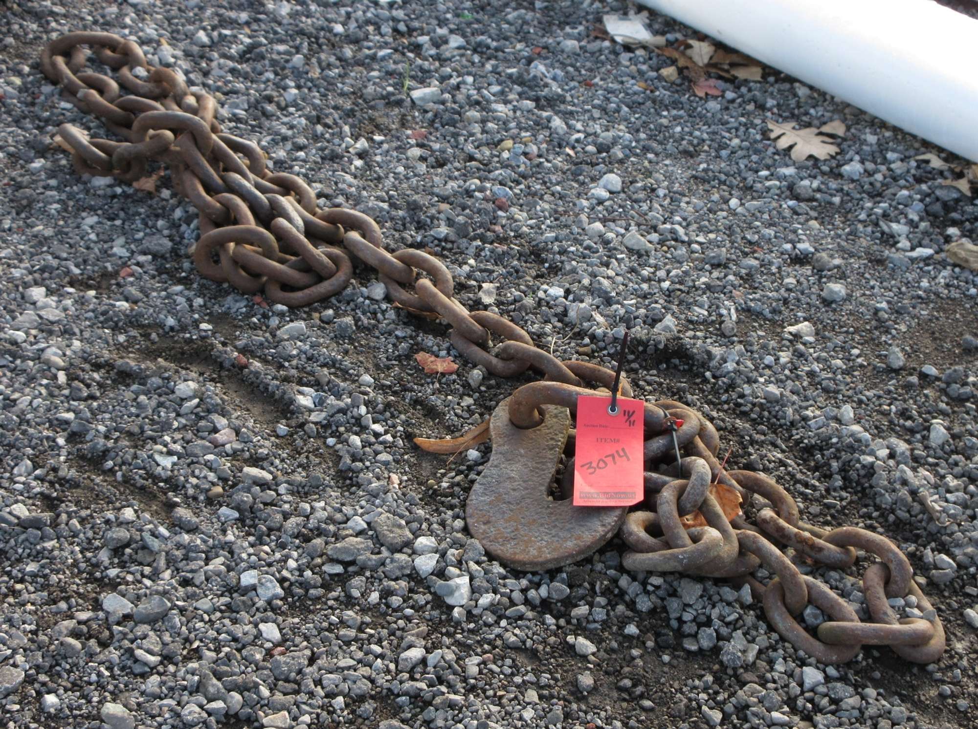 Albrecht Auctions | Heavy Duty Chain with Large Hook on One End