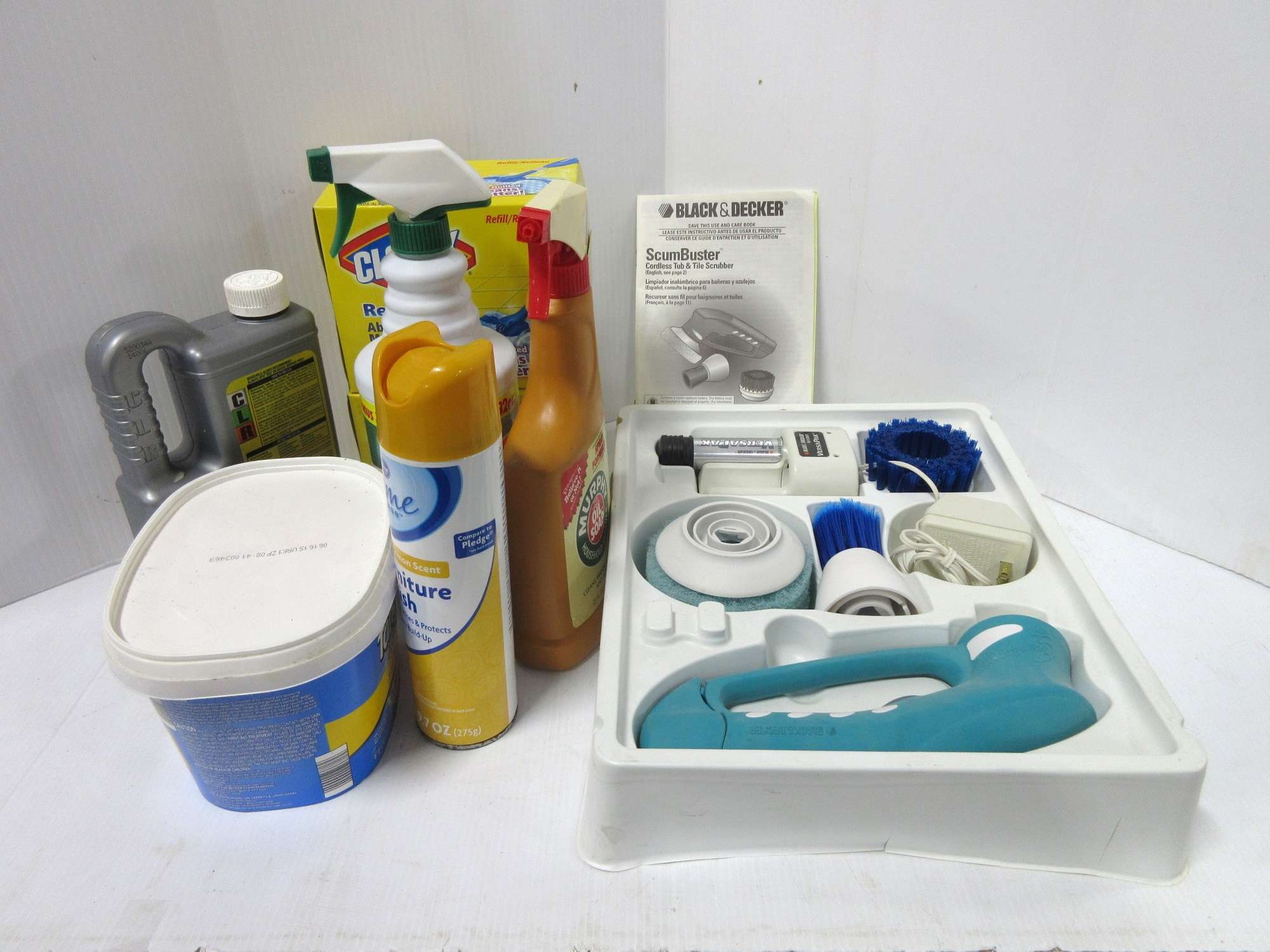 Albrecht Auctions | Scumbuster Rechargeable Powered Scrubber with ...