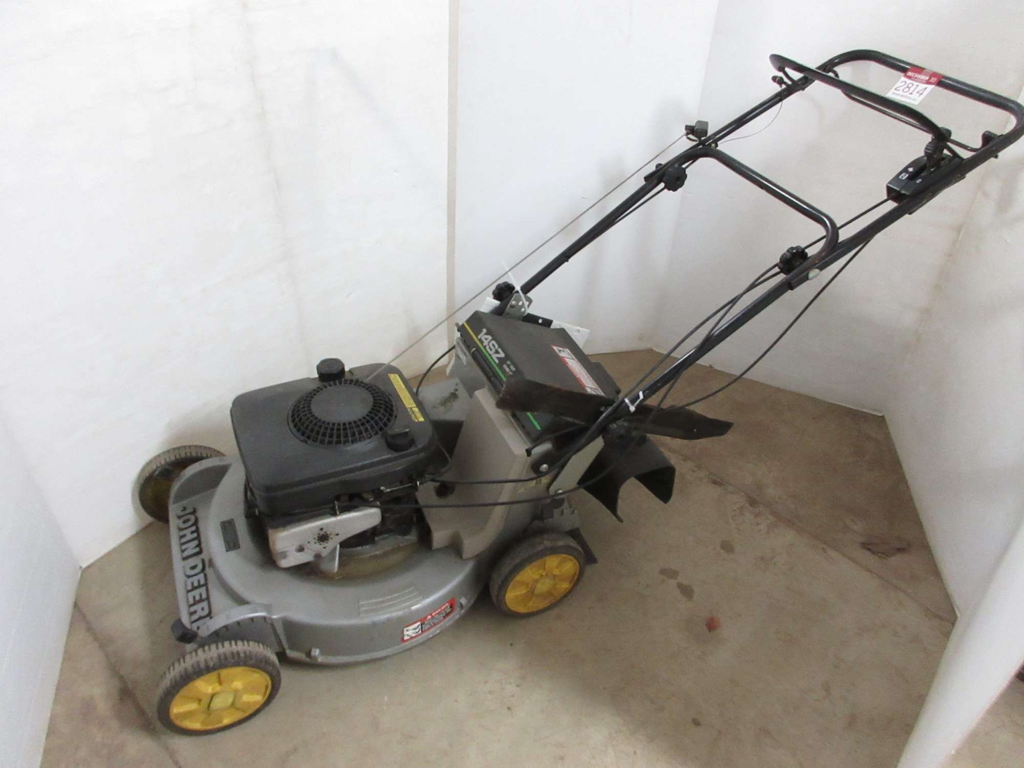 Albrecht Auctions | John Deere Model 14SZ 21" Mower, Self-Propelled, 5. ...