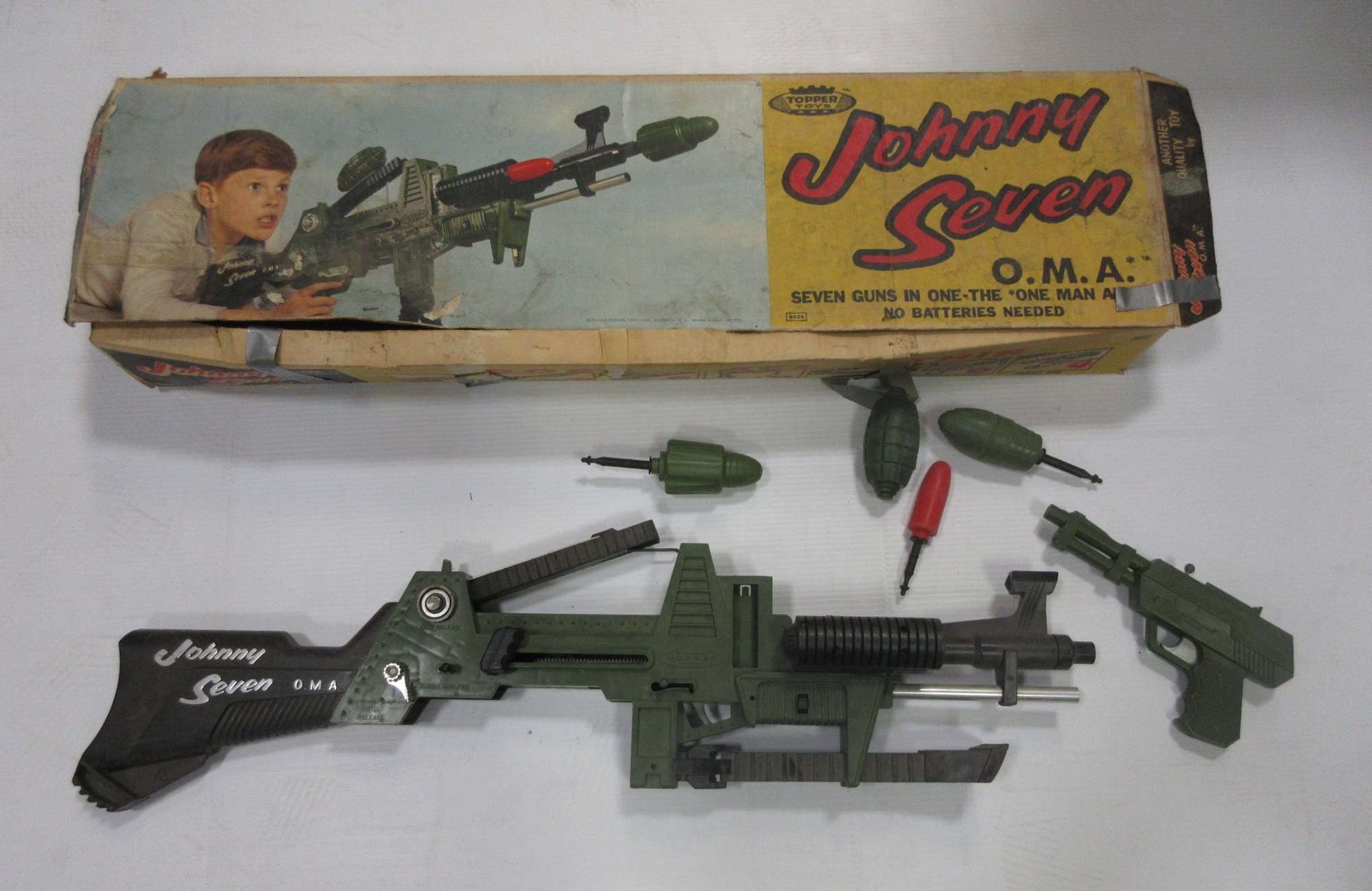 Albrecht Auctions | 1964 Johnny Seven Toy Gun in Box
