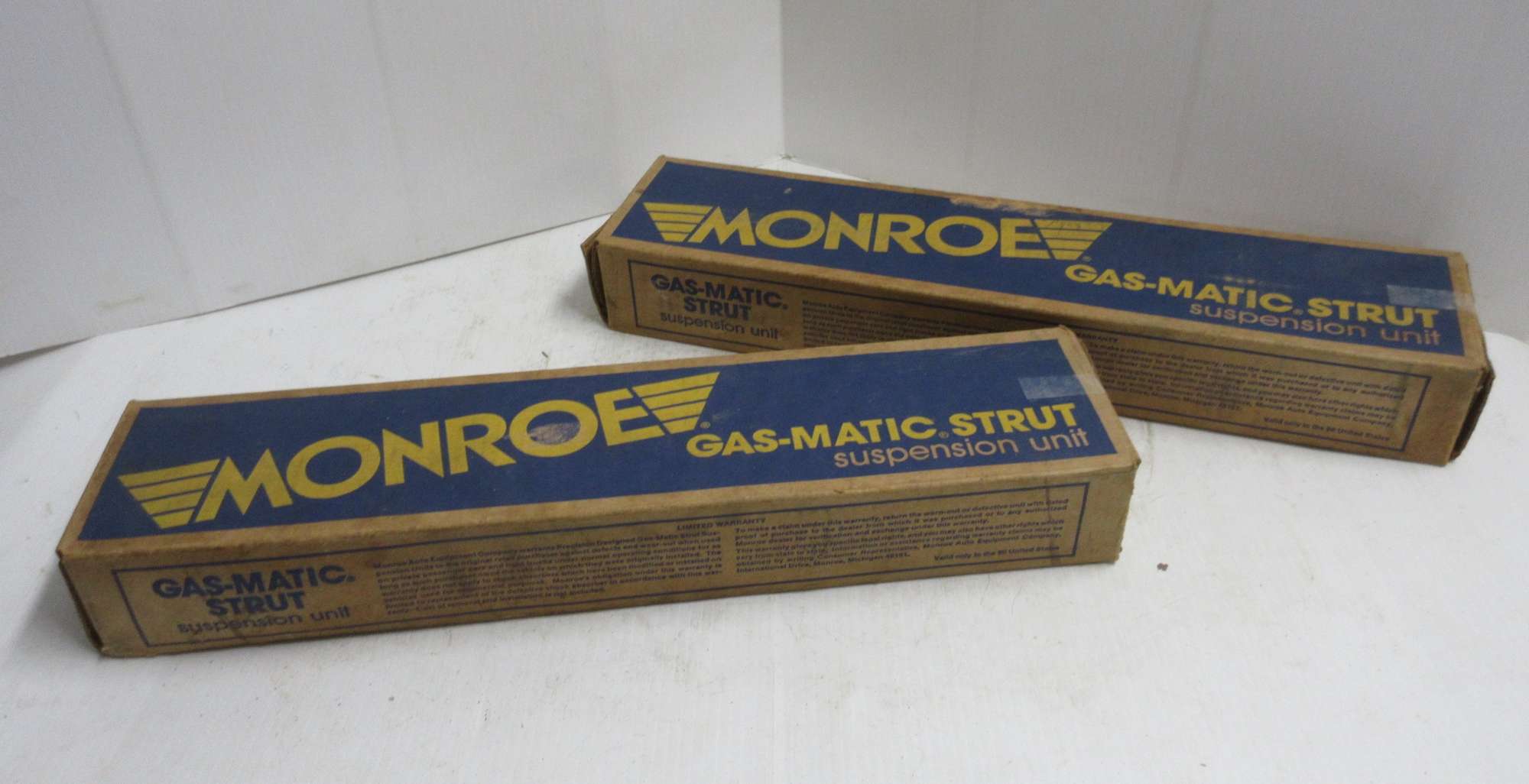 Albrecht Auctions | (2) Monroe Gas-Matic Struts, No. 71702, Used on ...