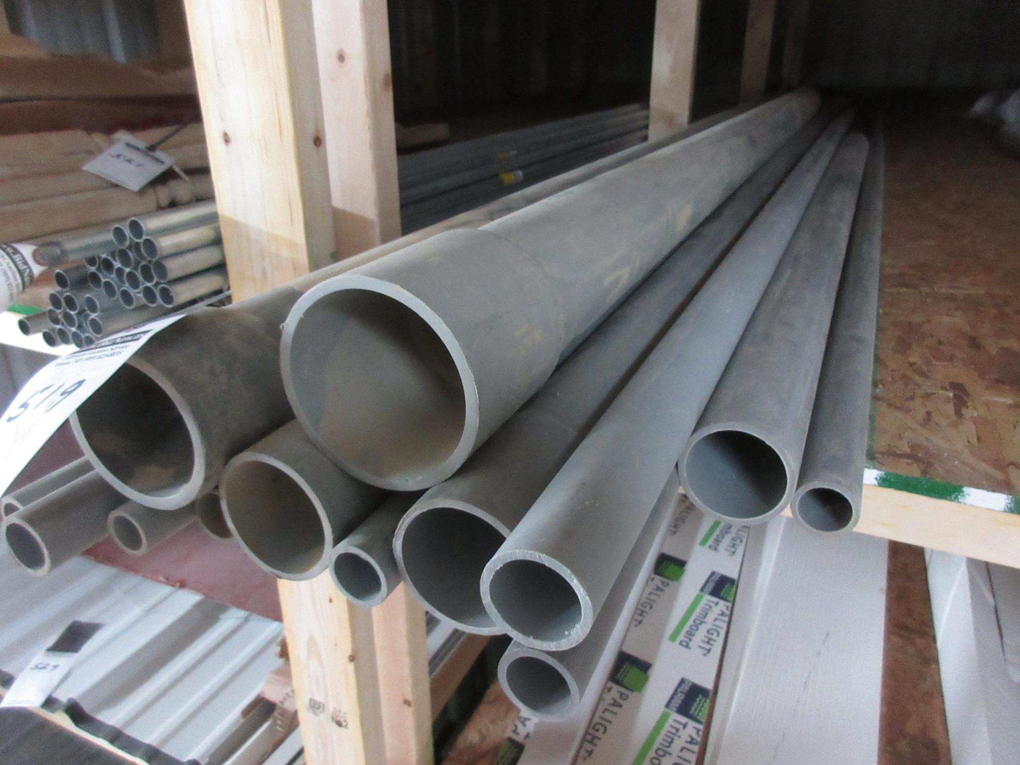 Albrecht Auctions | Misc. Schedule 40 PVC Electrical Conduit