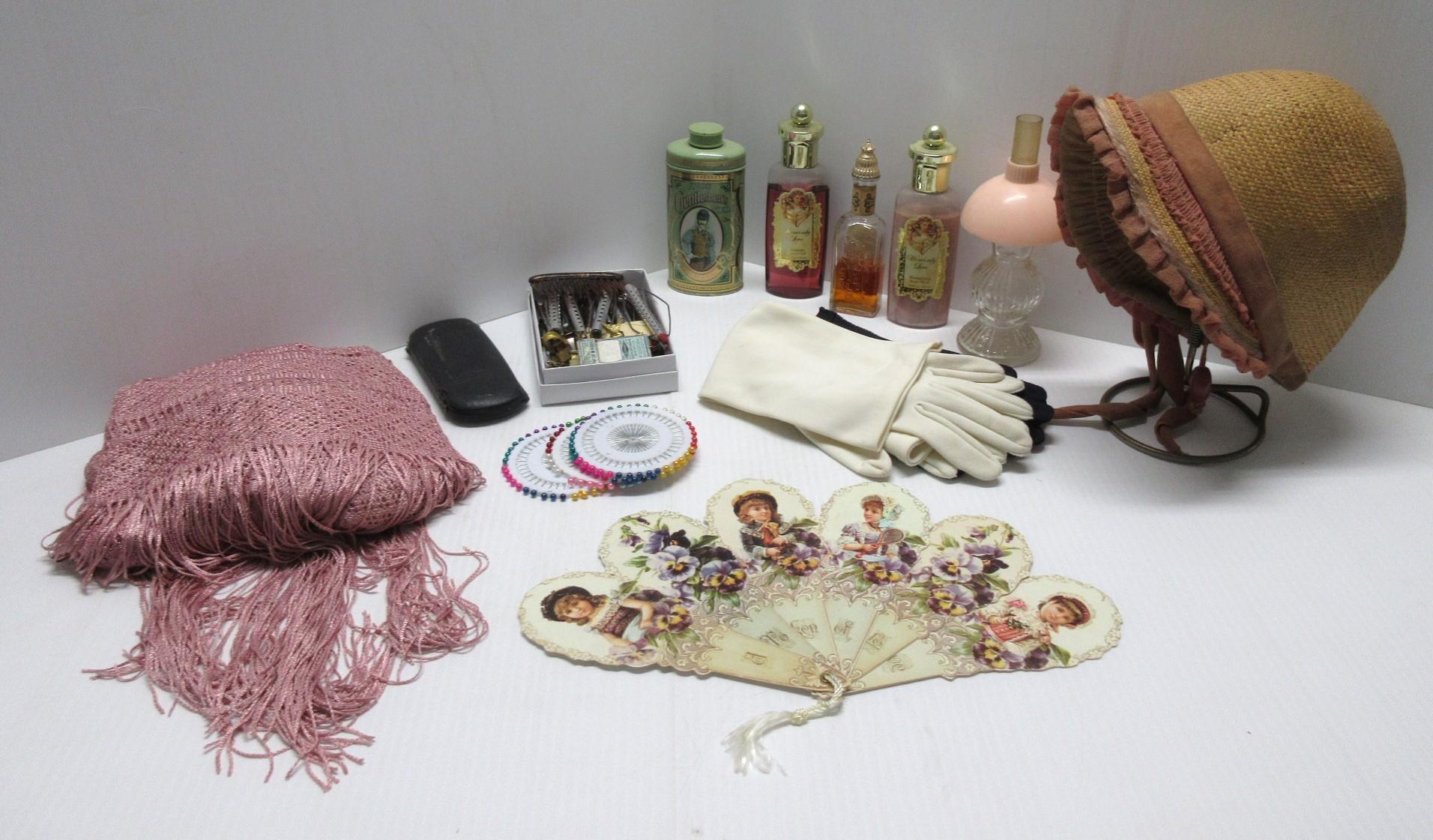 Albrecht Auctions | Ladies Flapper Hat on Stand, 1920s Perfume Lamps ...
