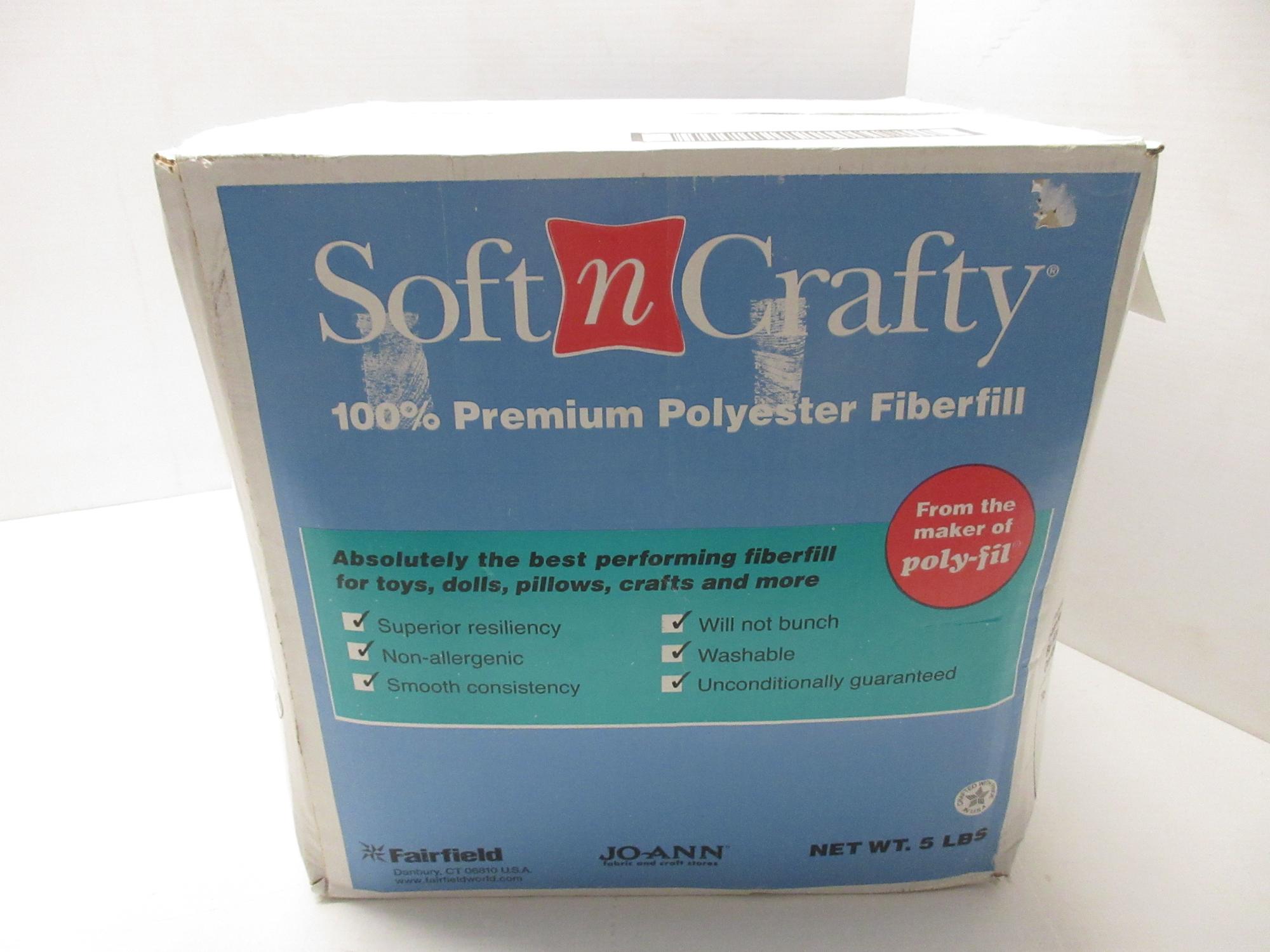 Albrecht Auctions | 100% Premium Polyester Fiberfill, 5 lbs., Bulk Packed