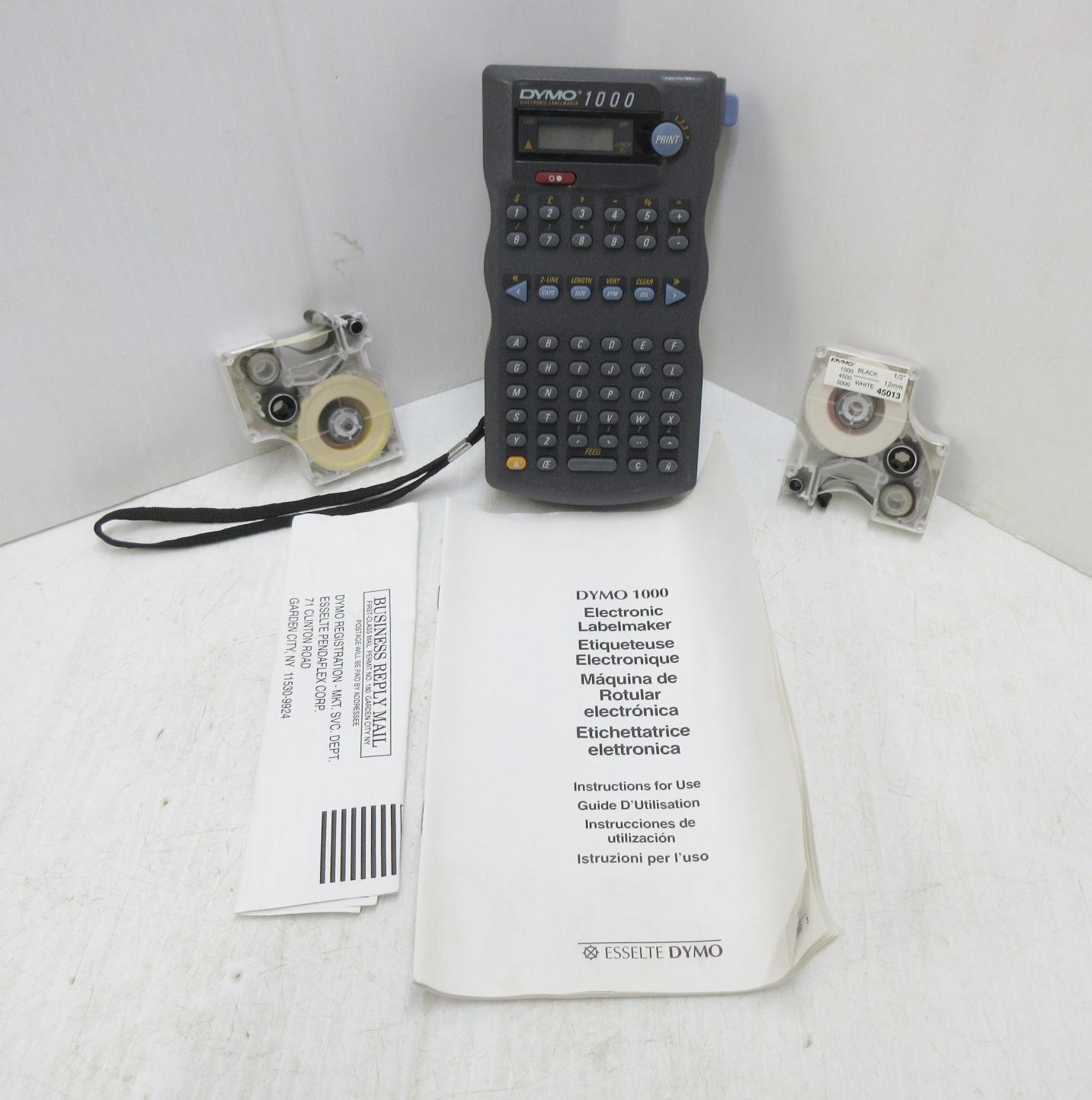 Albrecht Auctions | Dymo 1000 Electronic Label Maker