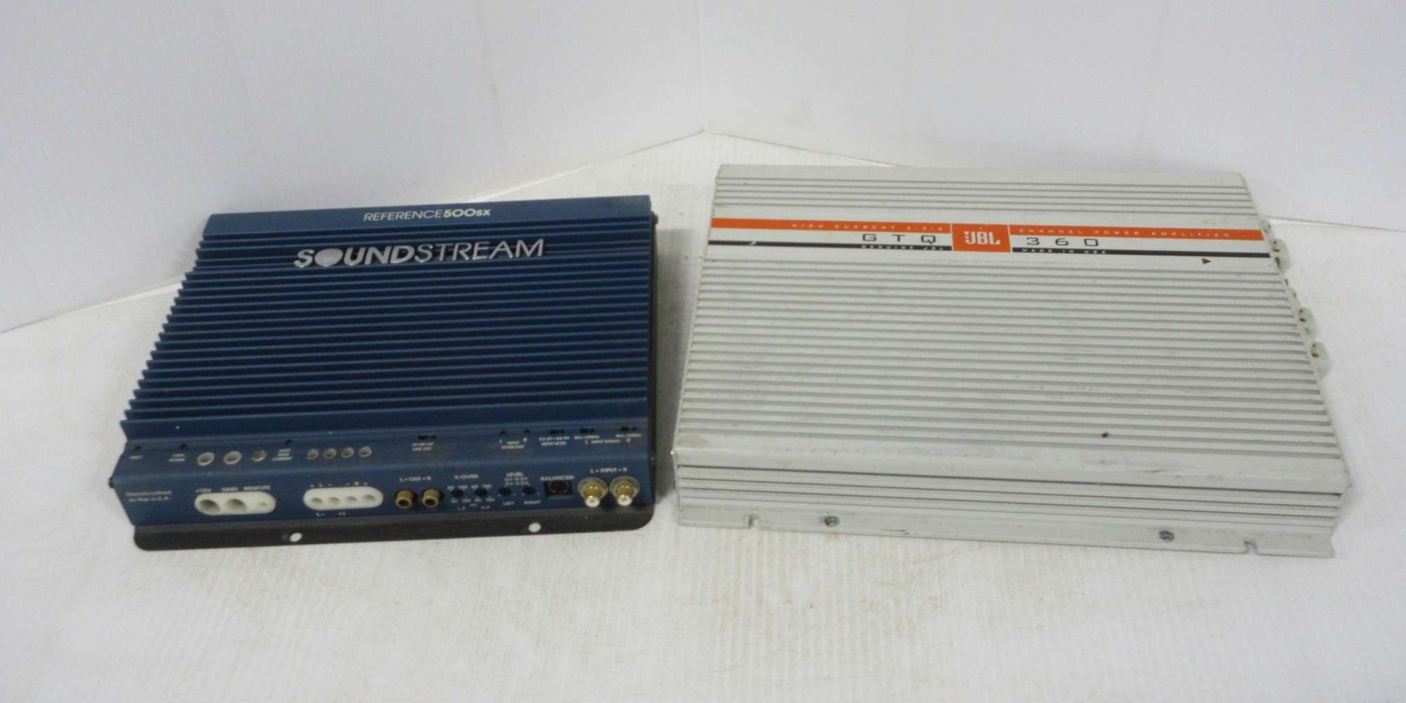 Albrecht Auctions | (2) Car Audio Stereo Amplifiers, Include: JBL GTQ ...