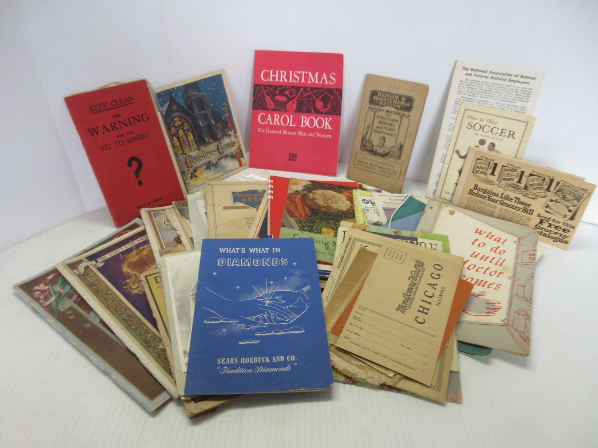 Albrecht Auctions | Antique Paper, Includes: 1927 Draper Magnad Soccer ...