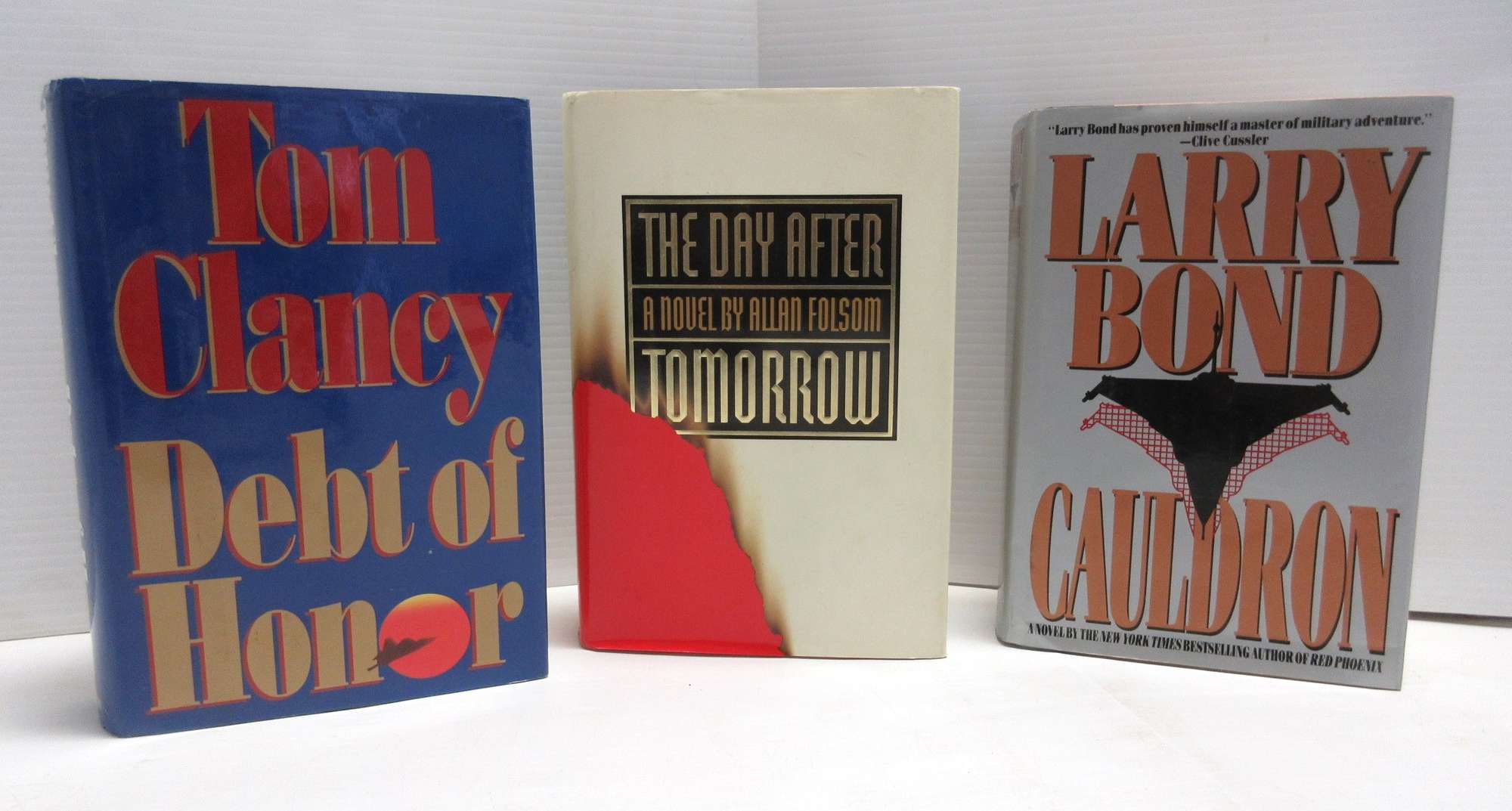 Albrecht Auctions | (3) Books: Tom Clancy, 1994; Allan Folsom, 1994 ...