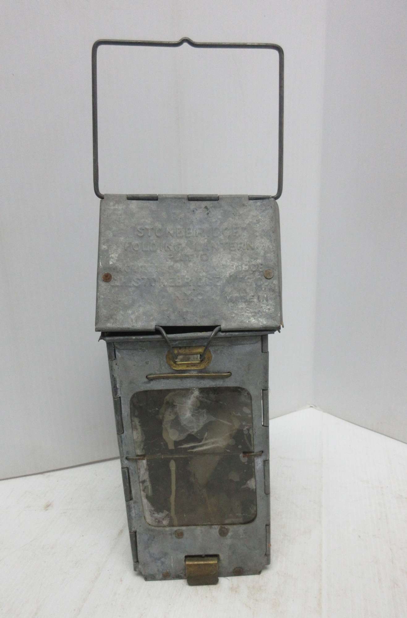 Albrecht Auctions | WWII Candle Lantern, The "Stonebridge" Folding Lantern