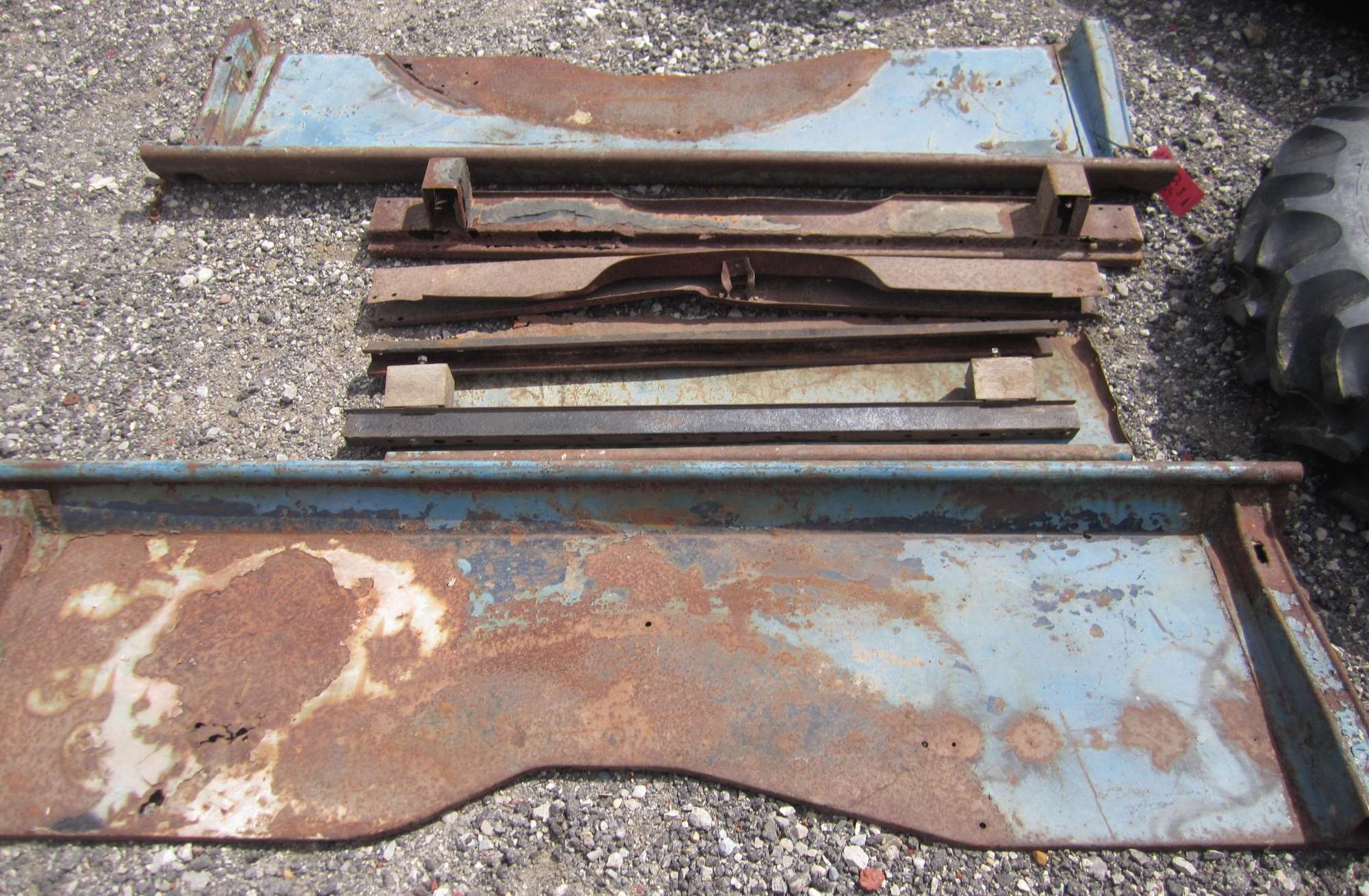 Albrecht Auctions | Original 1938 Chevy Truck Box Assembly, Includes ...