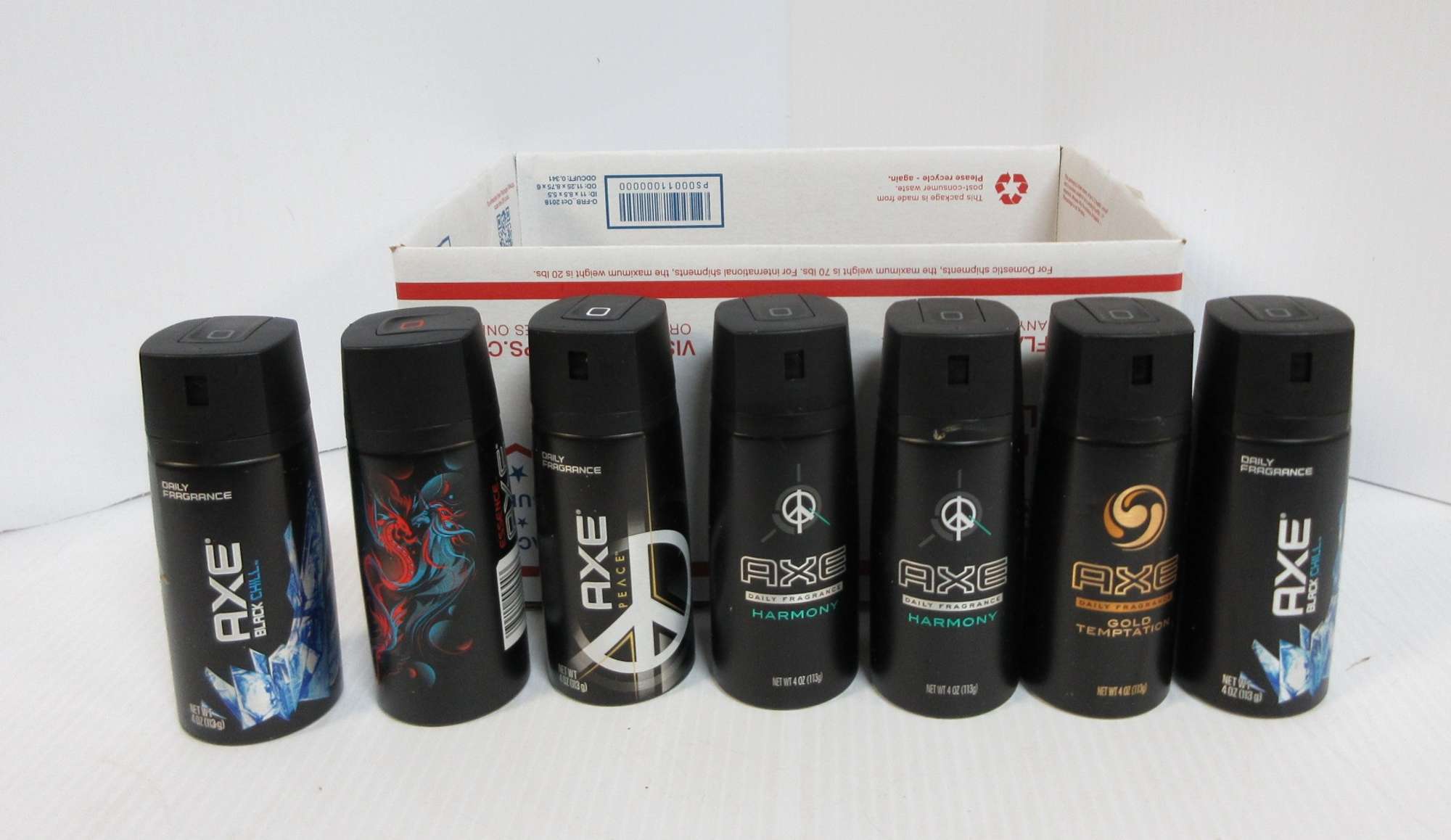 Albrecht Auctions | (8) Axe Daily Fragrance Sprays, Include: 2- Black ...