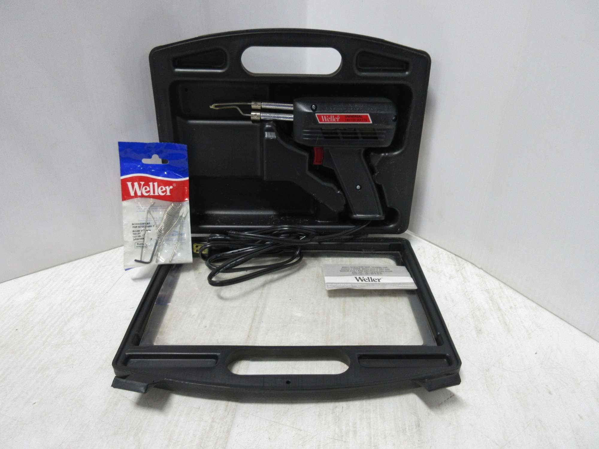 Albrecht Auctions | Weller Universal Multi-Purpose Soldering Gun Kit ...