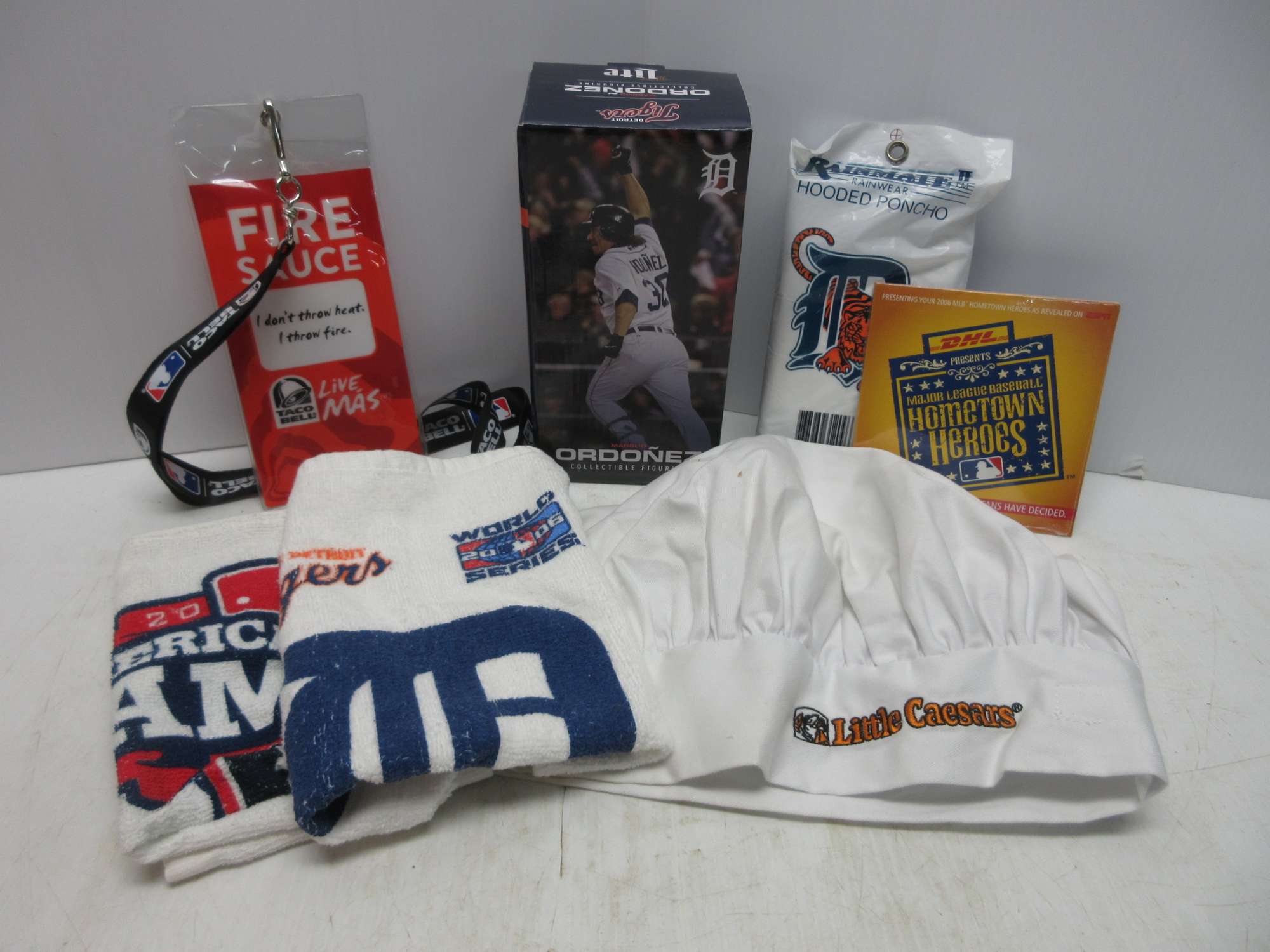 Albrecht Auctions | Detroit Tigers Memorabilia, Includes: Magglio ...