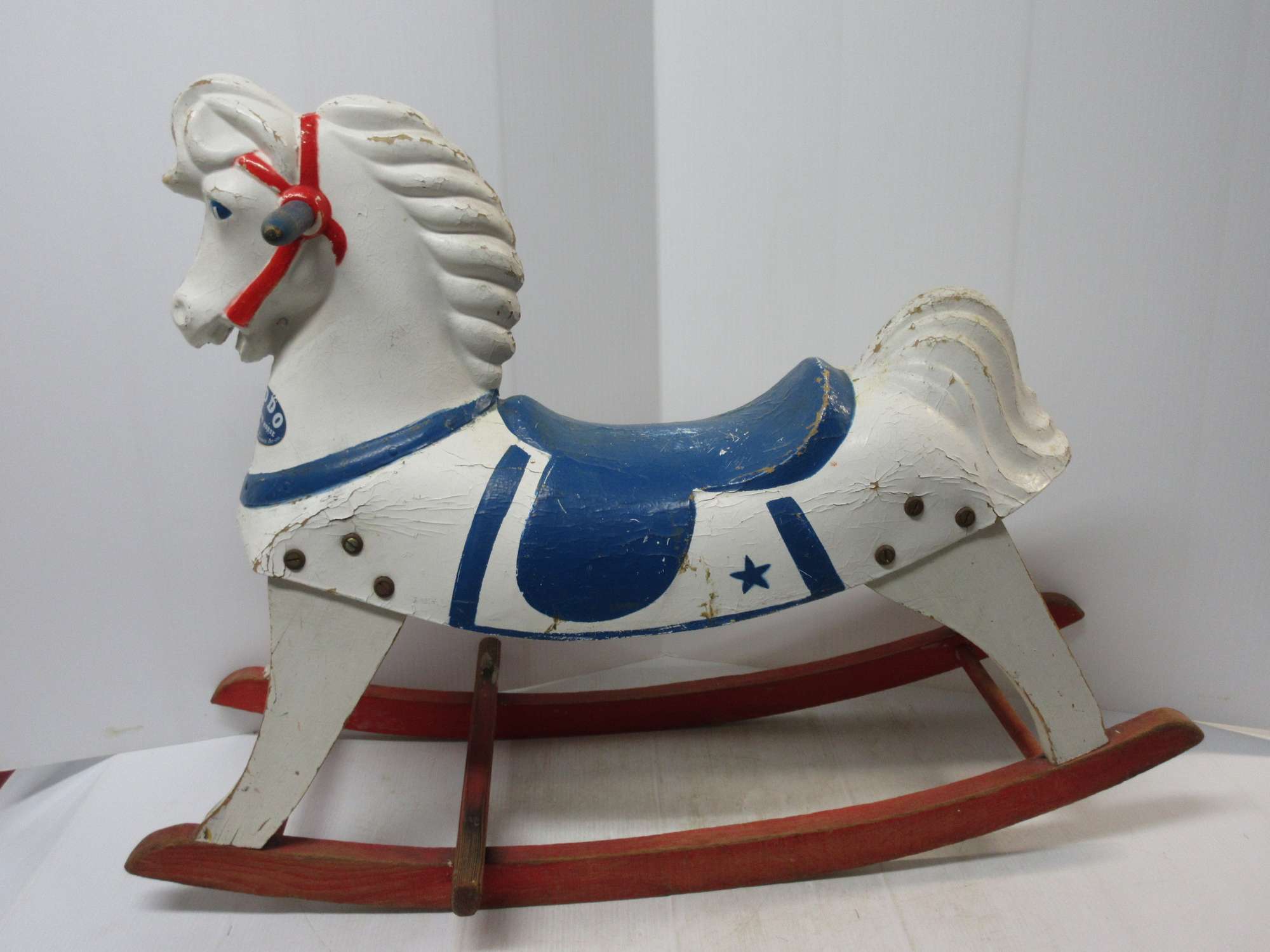 Albrecht Auctions | Buddo Rocking Horse, The Happi-Time Horse, Sears ...