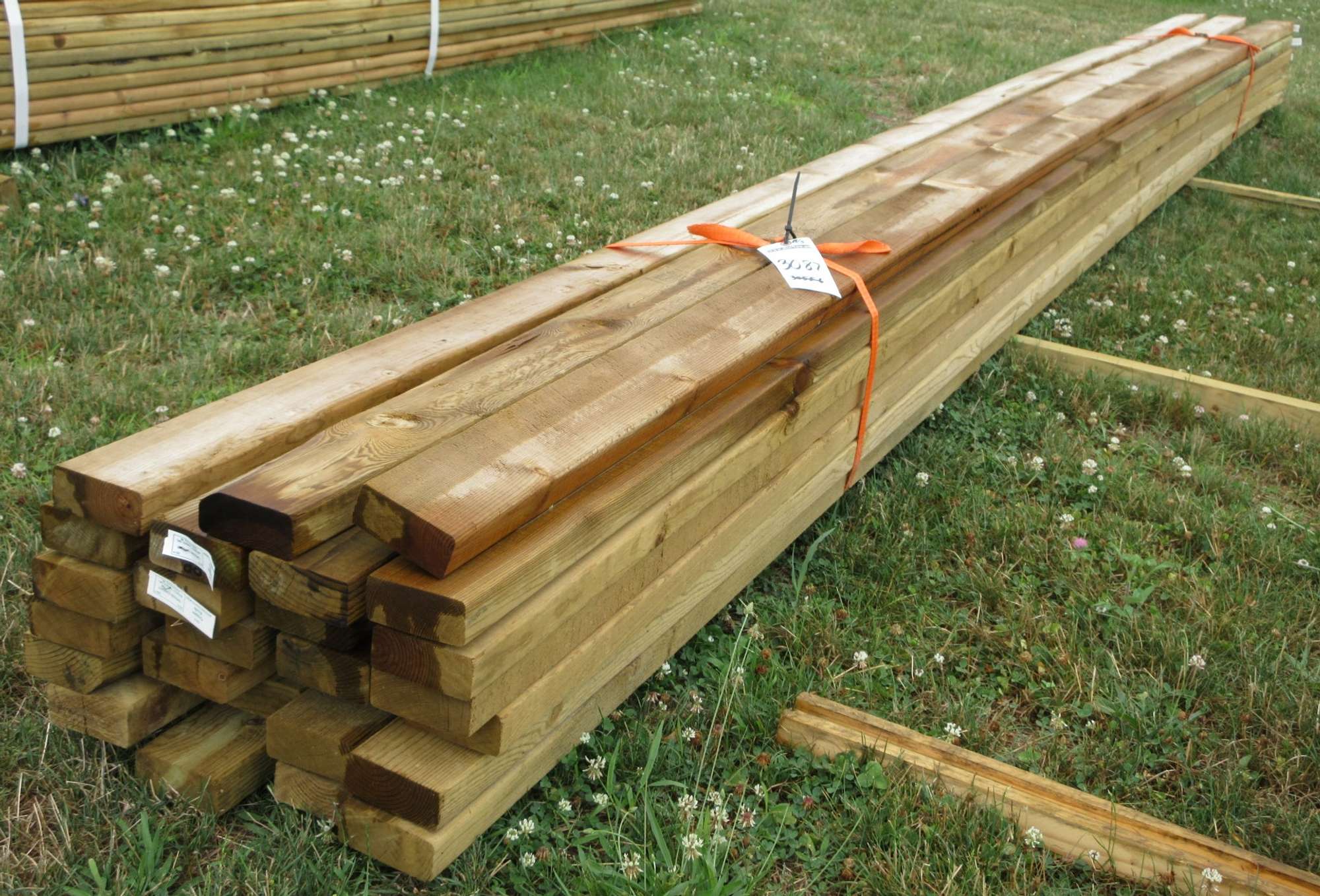 Albrecht Auctions | (25) Pieces of Treated Lumber