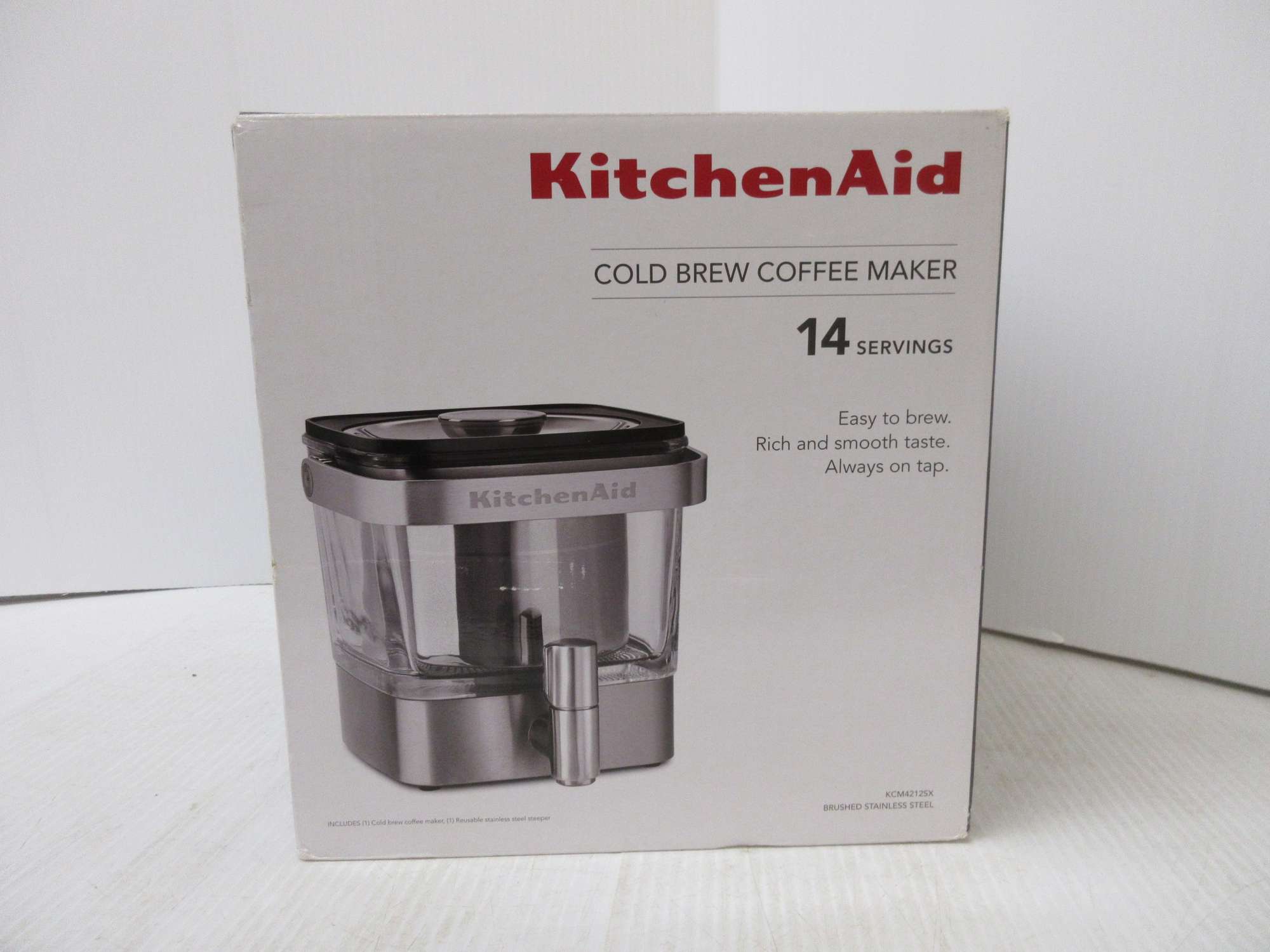 Albrecht Auctions | KitchenAid Cold Brew Coffee Maker, 14 Servings