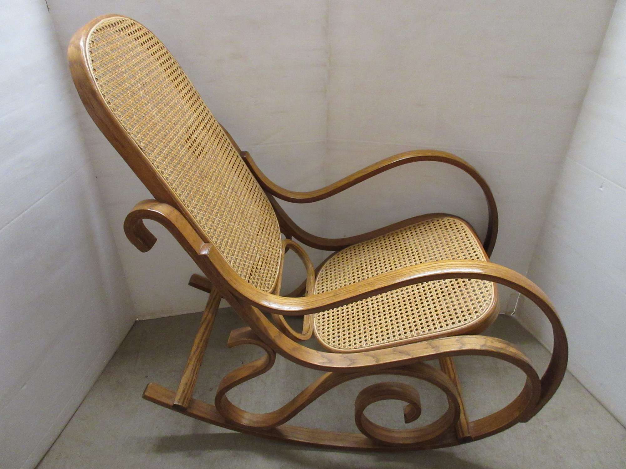 Albrecht Auctions | Cane Back and Bottom Rocker