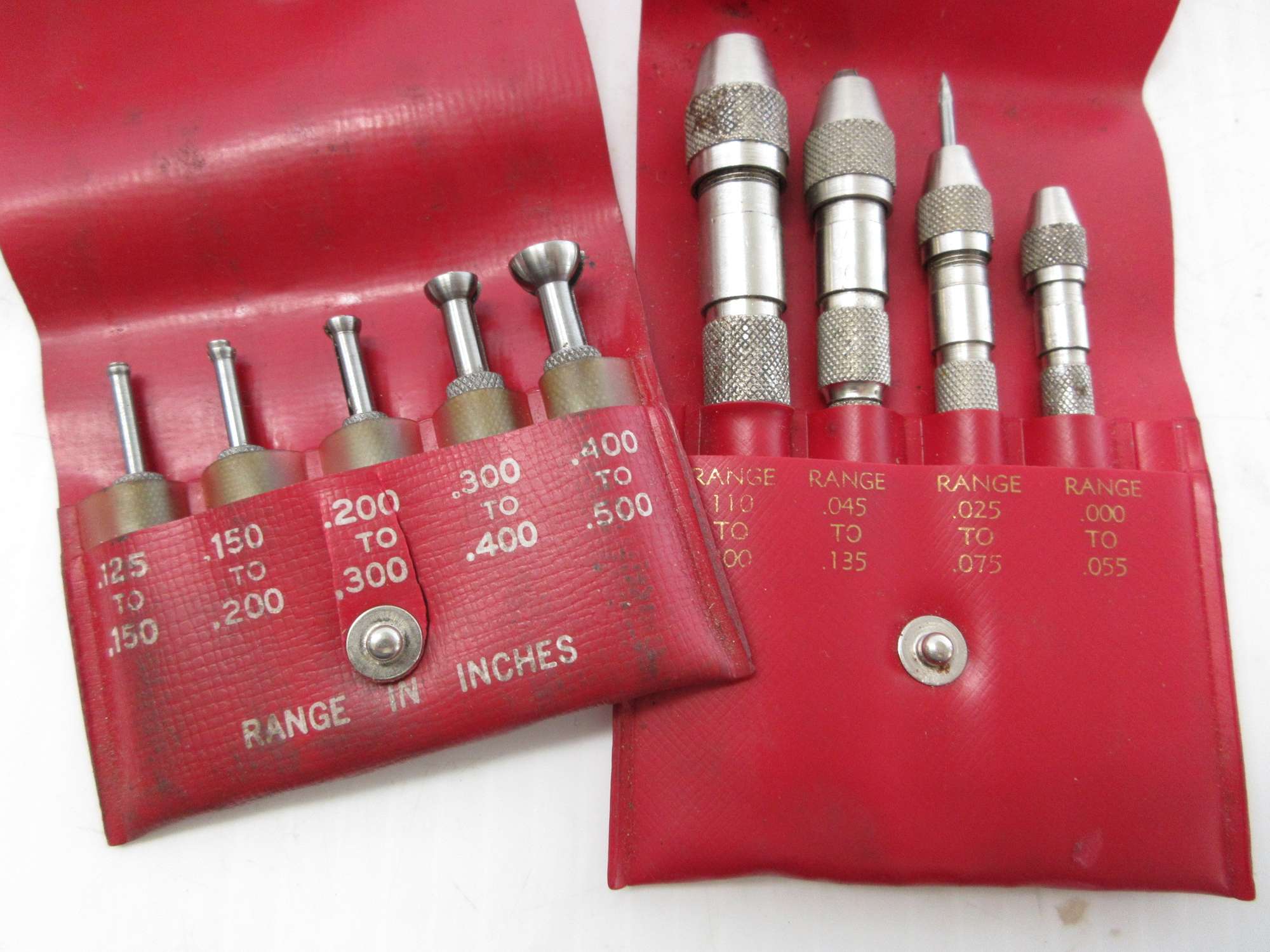 Albrecht Auctions | Lufkin Four-Piece Pin Vise Set; Starrett Small Hole ...