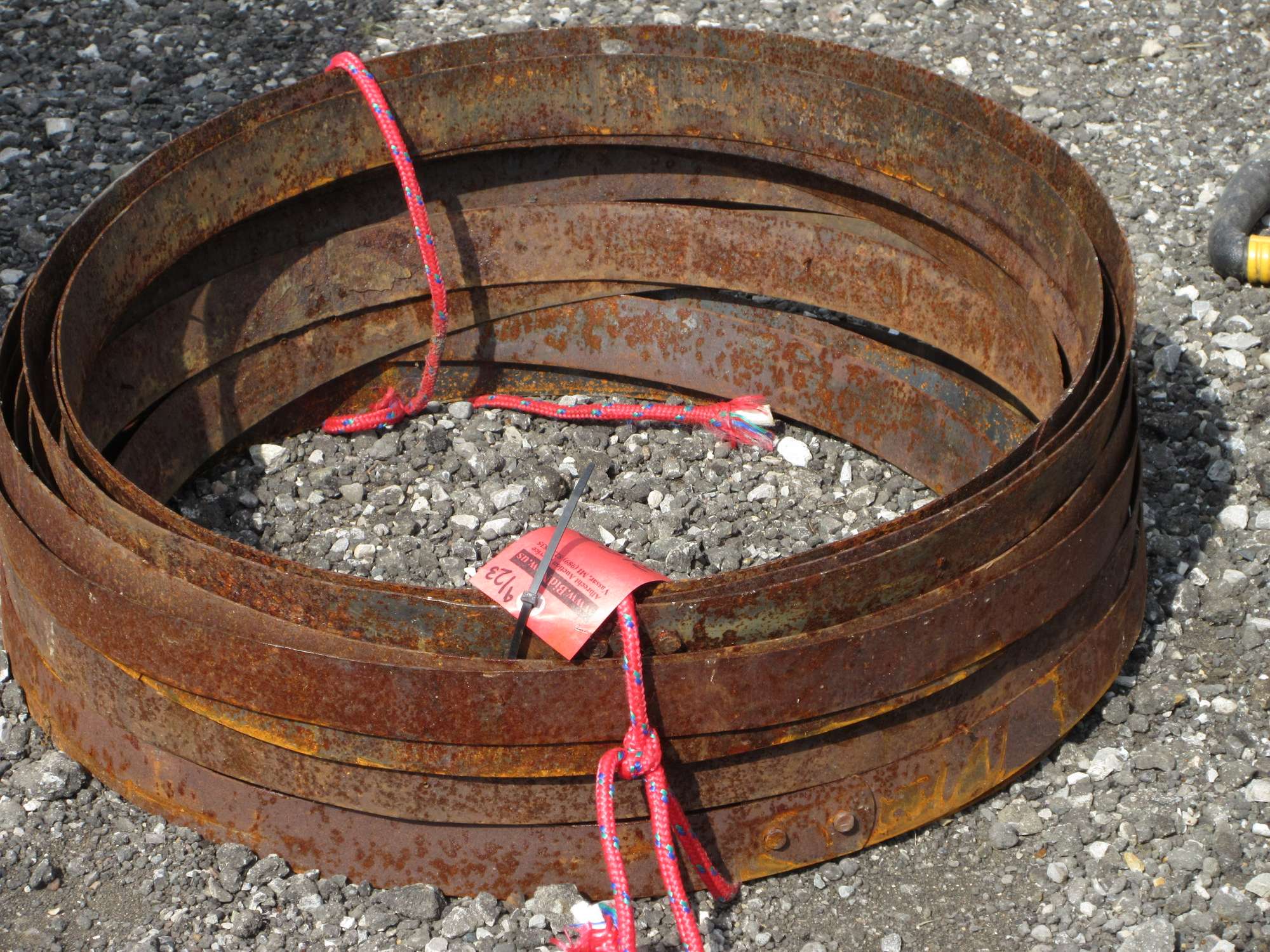 Albrecht Auctions | Jack Daniels Metal Barrel Hoops