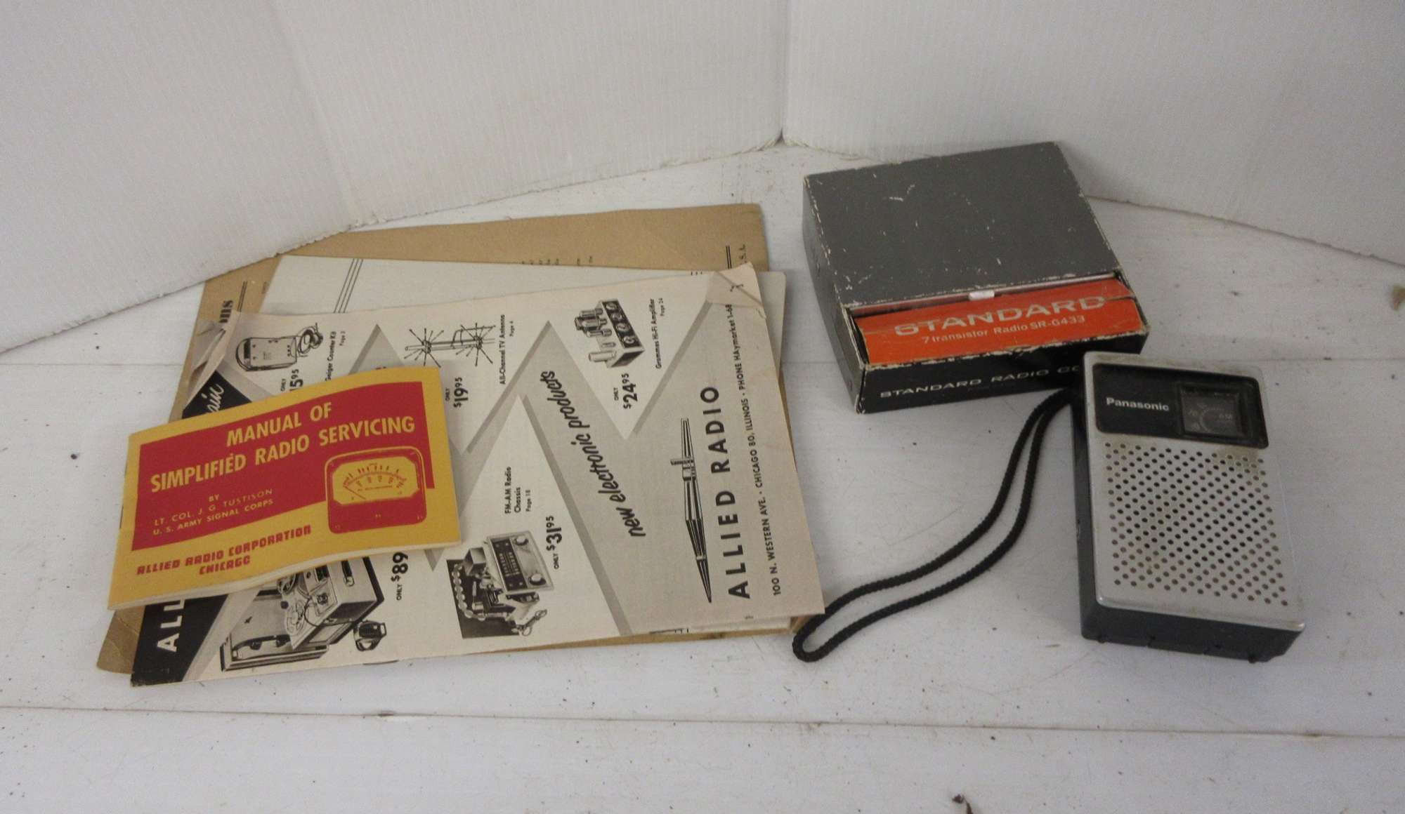 Albrecht Auctions | Radio Items, Include: Service Manual 1943, Army ...