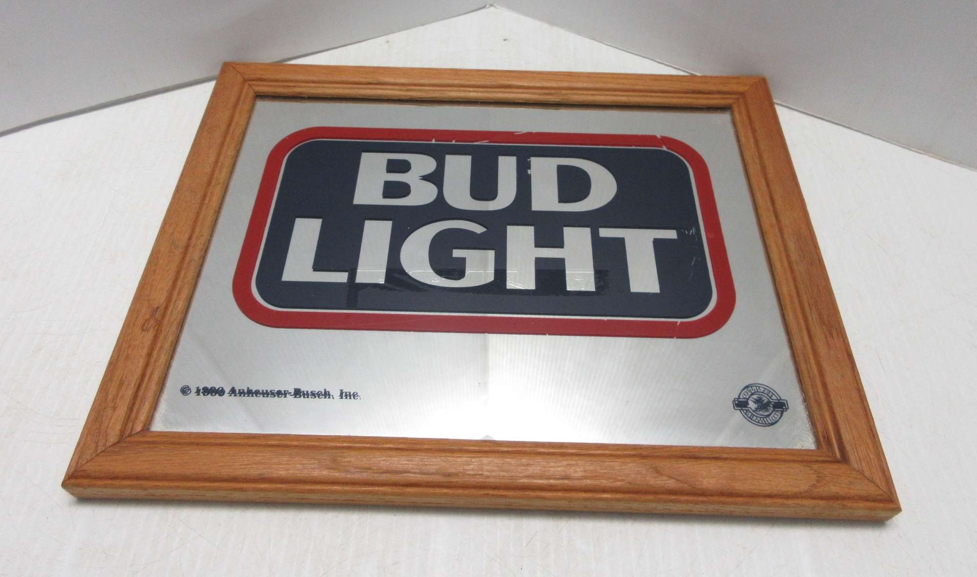 Albrecht Auctions | Bud Light Mirror Sign