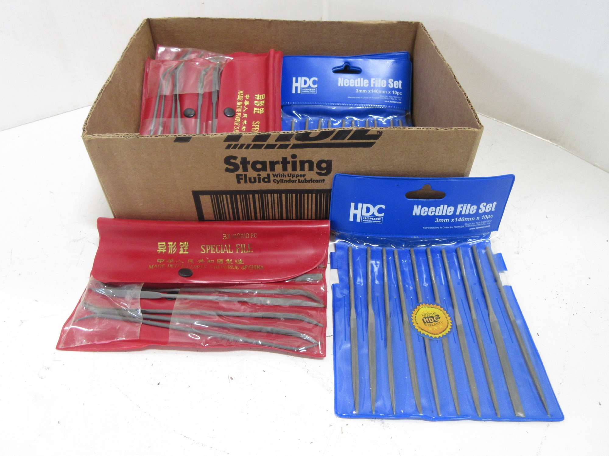 Albrecht Auctions | (10) Sets of 10-Piece File Sets, Include: 5 ...