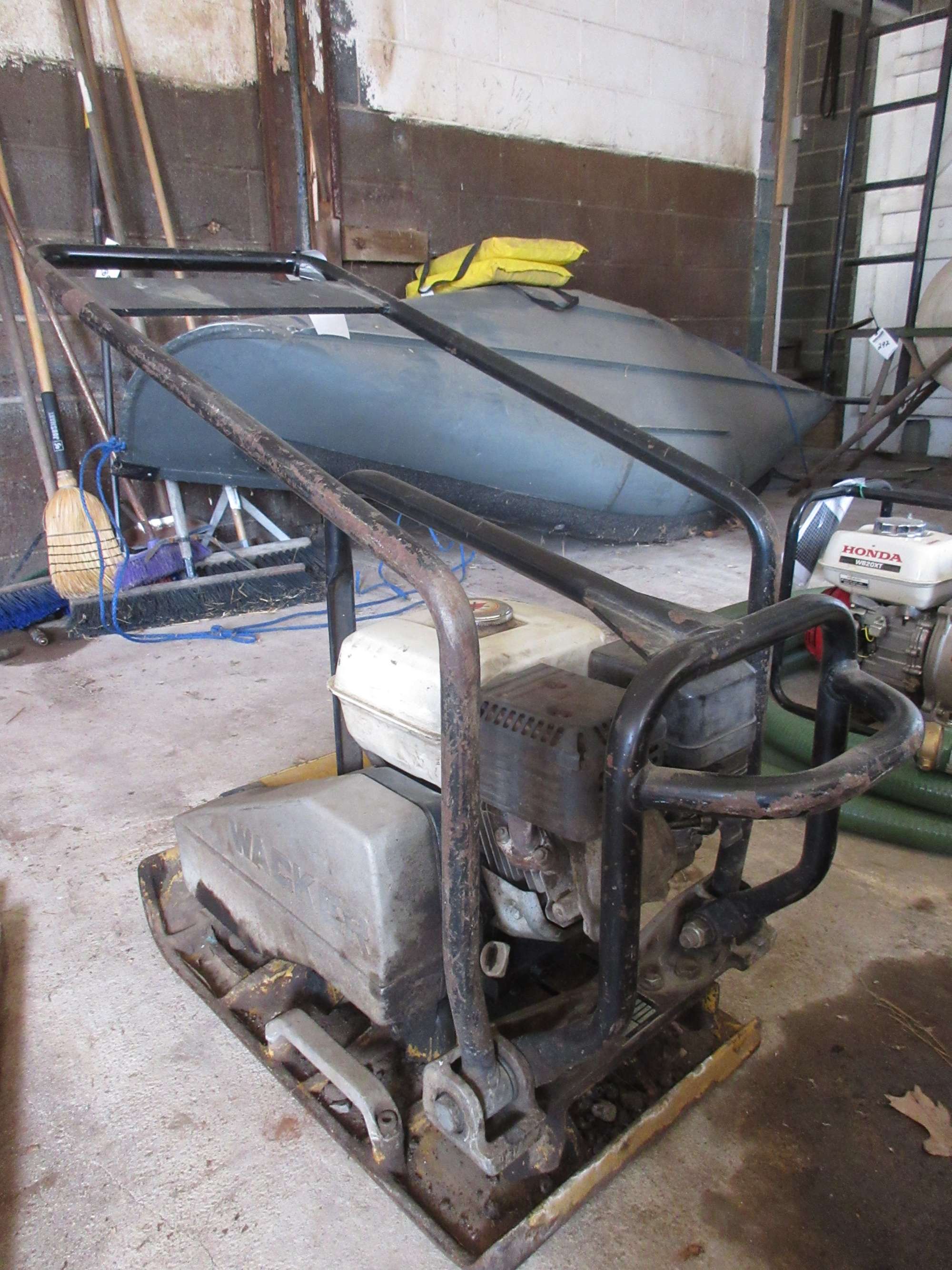 Albrecht Auctions | Wacker Plate Compactor, Model VFA14710, Weighs 187 ...