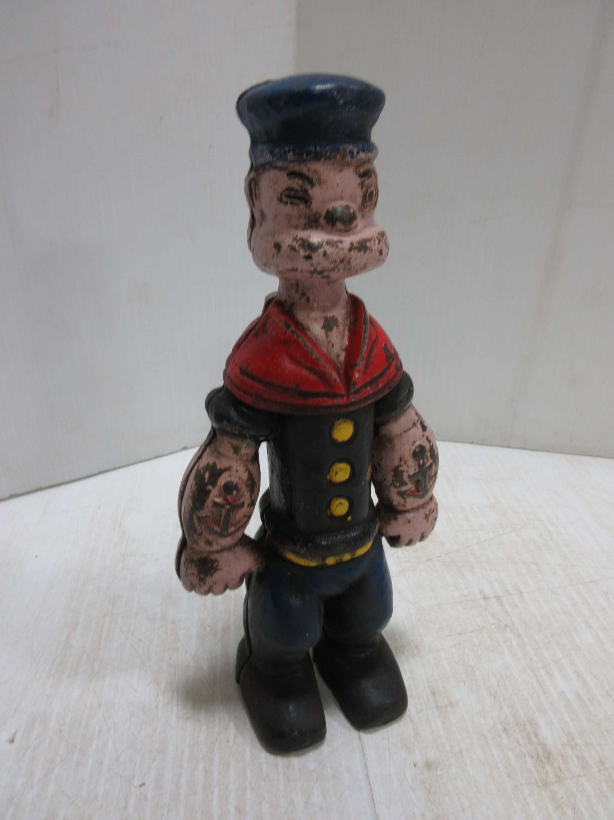 Albrecht Auctions | Cast Iron "Popeye" Bank