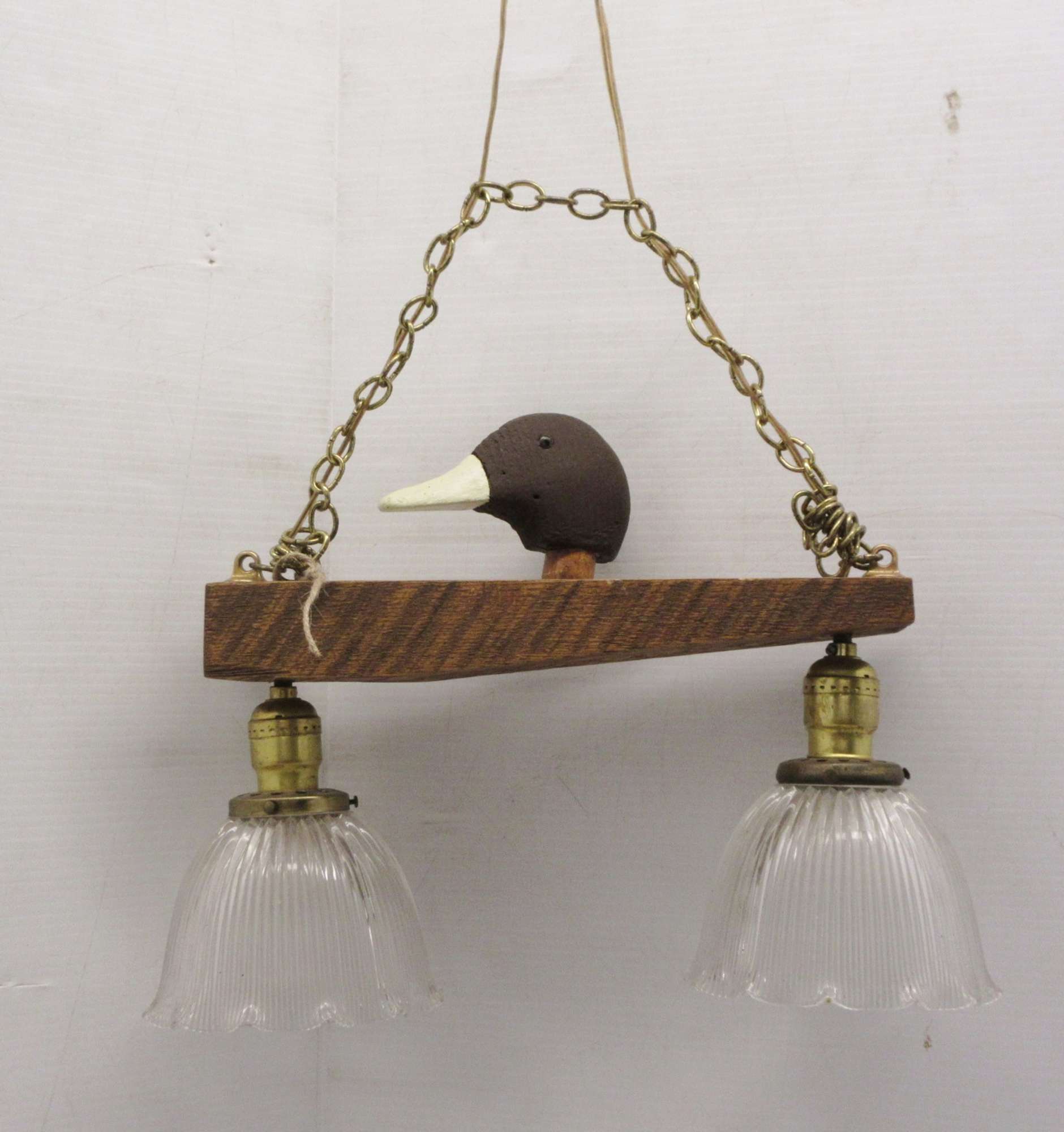 Albrecht Auctions | Hanging Duck Light
