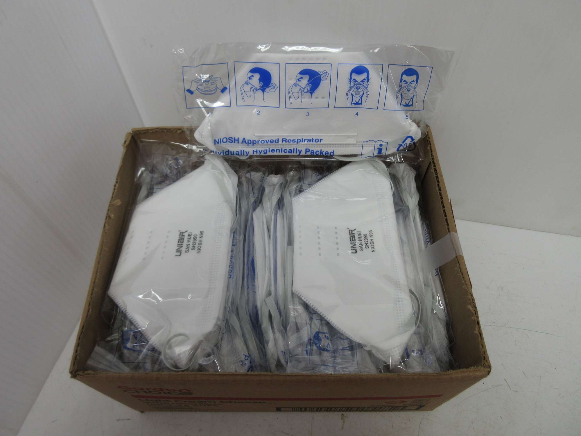 Albrecht Auctions | (40) Pieces of N95 Dust Mask/Respirator, Single Use