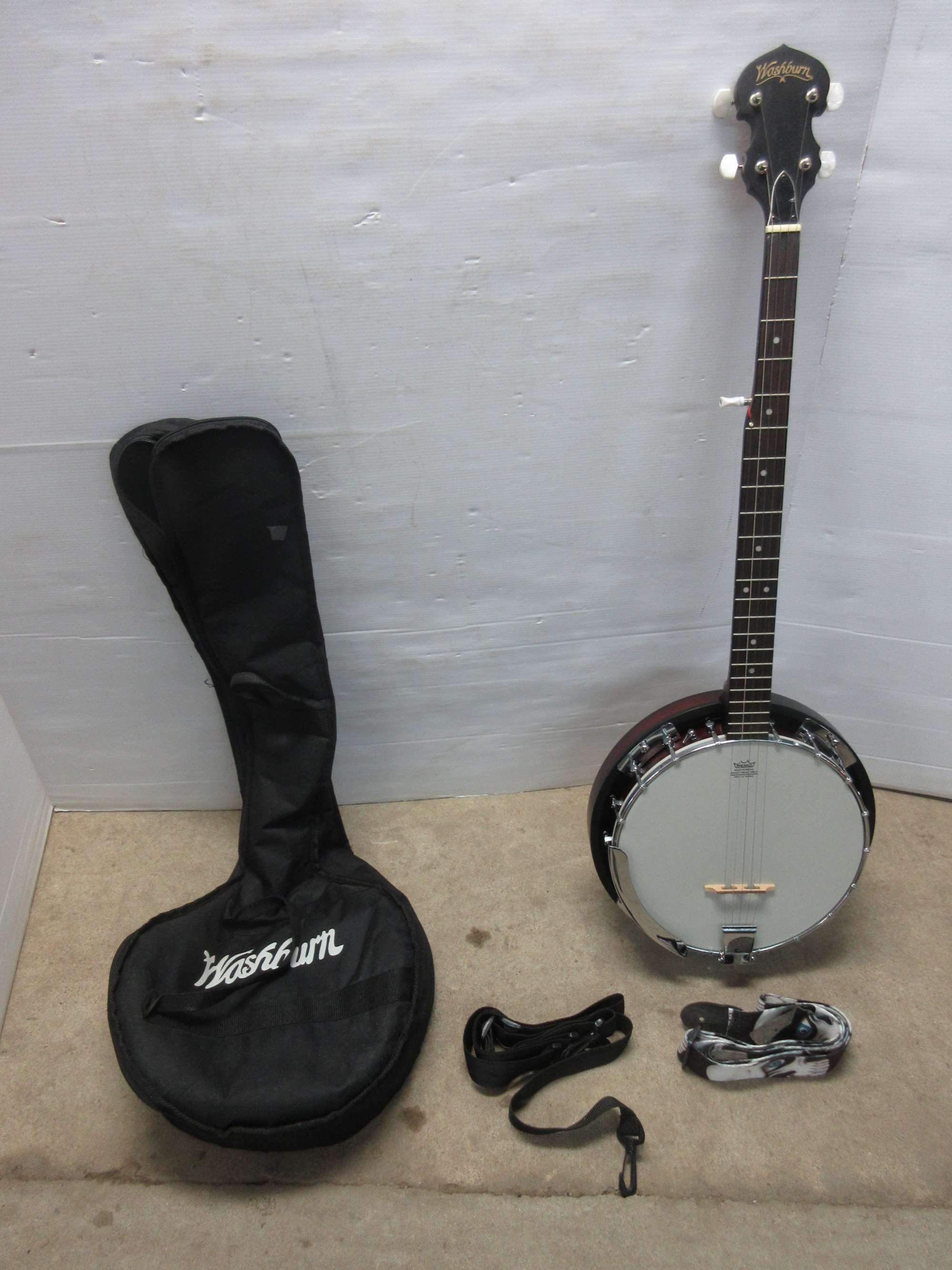 Albrecht Auctions | Washburn Five-String Banjo, Model B-8K with ...