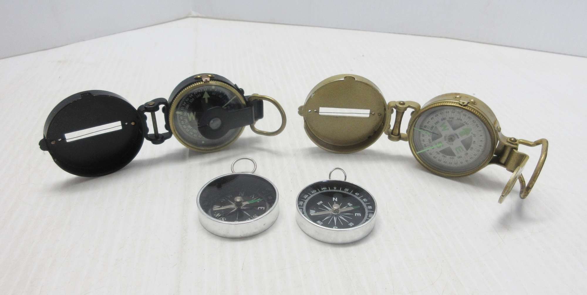 Albrecht Auctions | (4) Handheld Compasses: 1- Ranger Directional ...