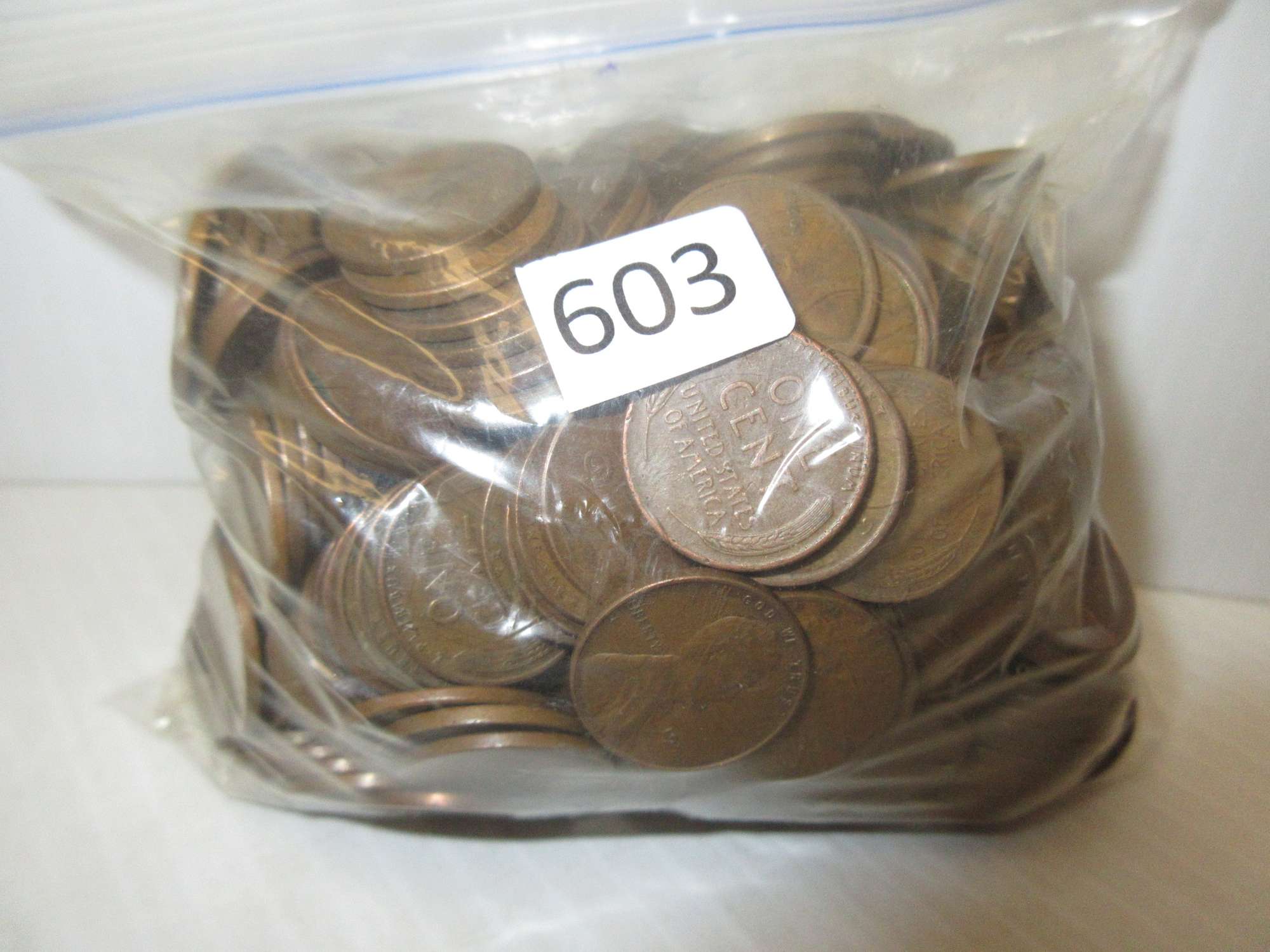 Albrecht Auctions | (500) Wheat Back Pennies