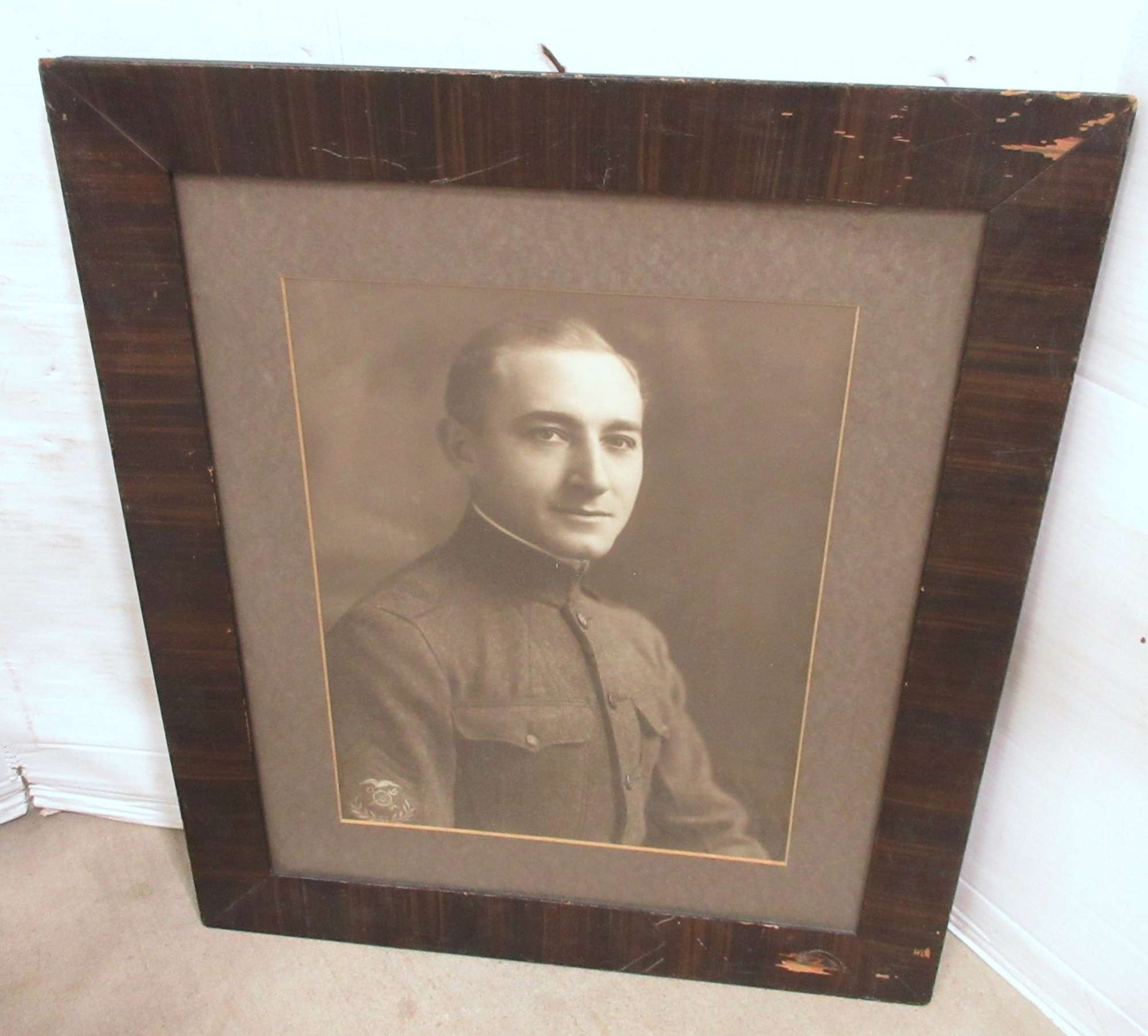 Albrecht Auctions | Old Soldier Military Framed Photo
