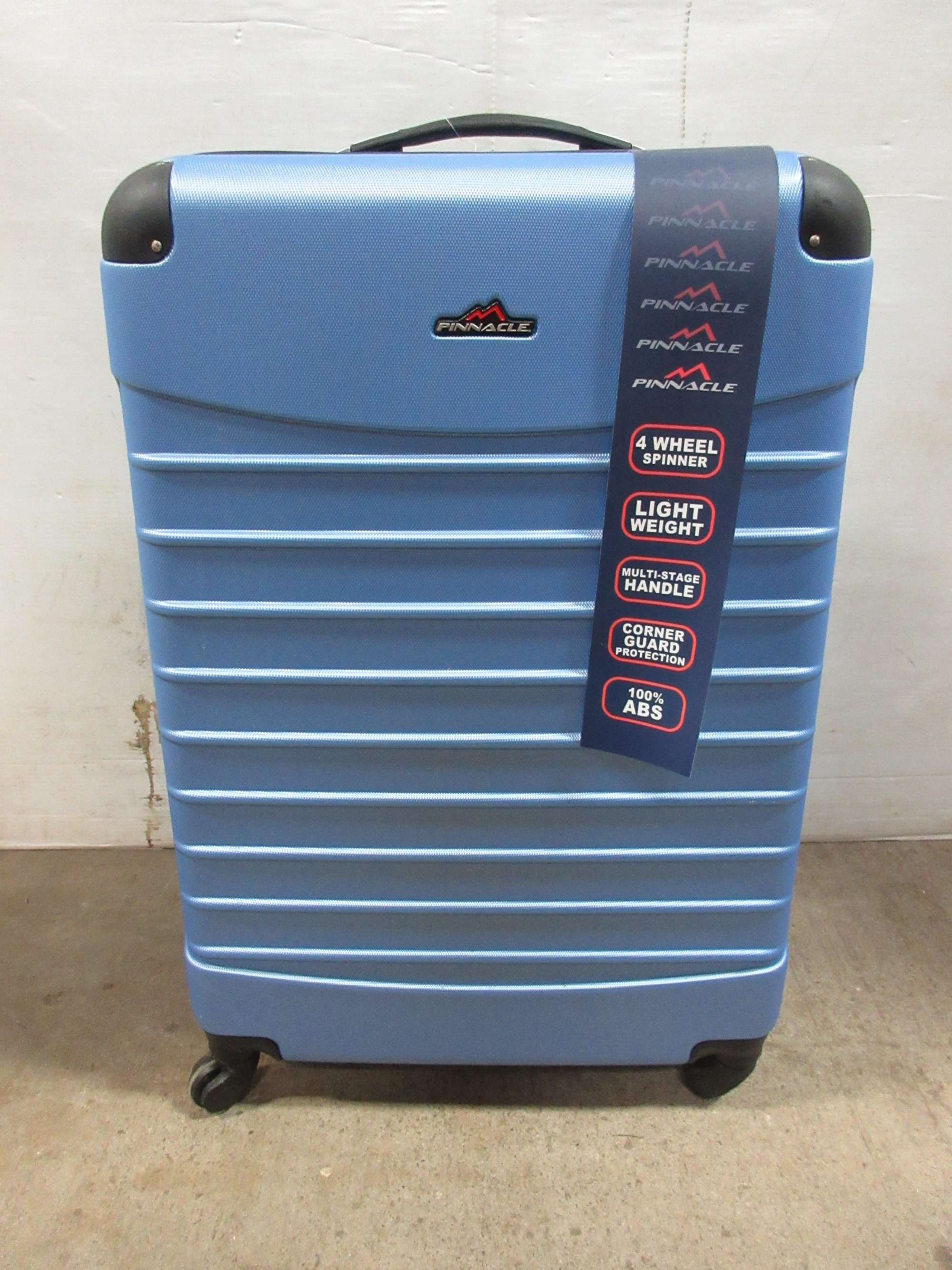 Albrecht Auctions | Pinnacle Blue Luggage with Wheels, Lightweight