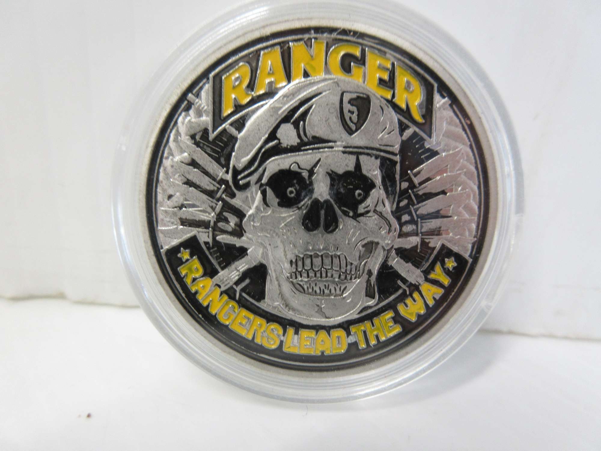 Albrecht Auctions | Dept. of the Army Ranger, "Rangers Lead the Way ...