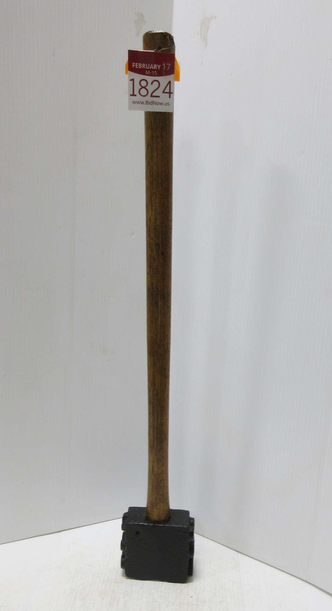 Albrecht Auctions | Older Log Marker Hammer, Marked "S64" on Both Sides