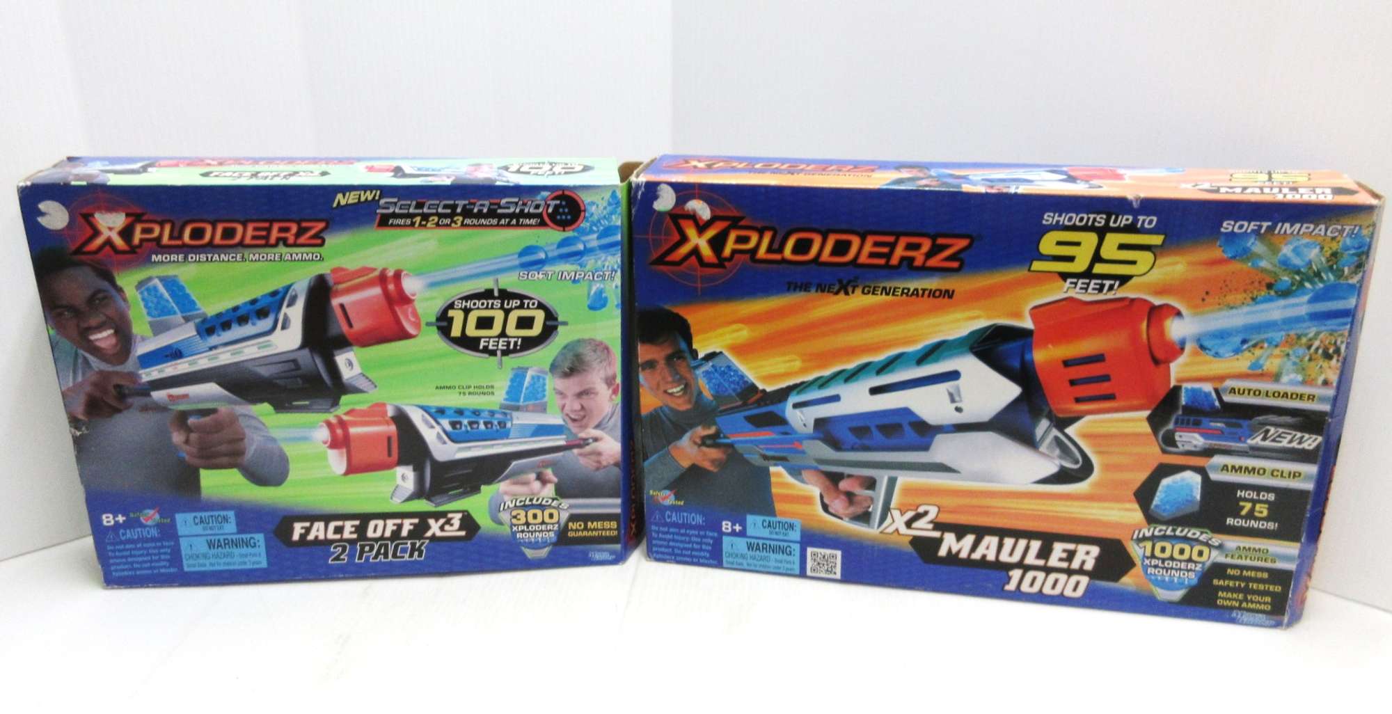 Albrecht Auctions | (2) Xploderz Guns, Shoot Jelly Balls, One Fires 95 ...