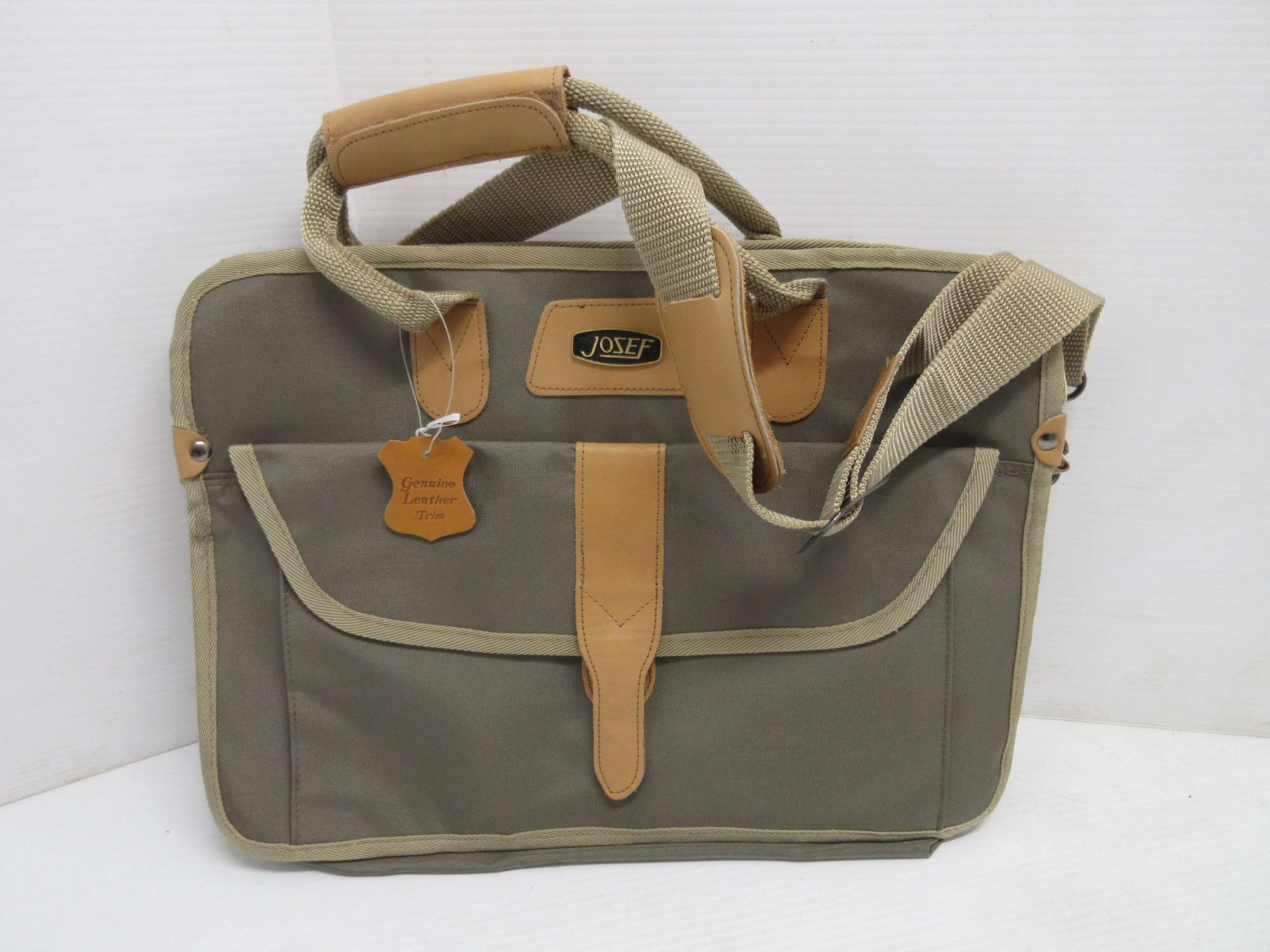 Albrecht Auctions | Josef Computer Case, Leather Trimmed