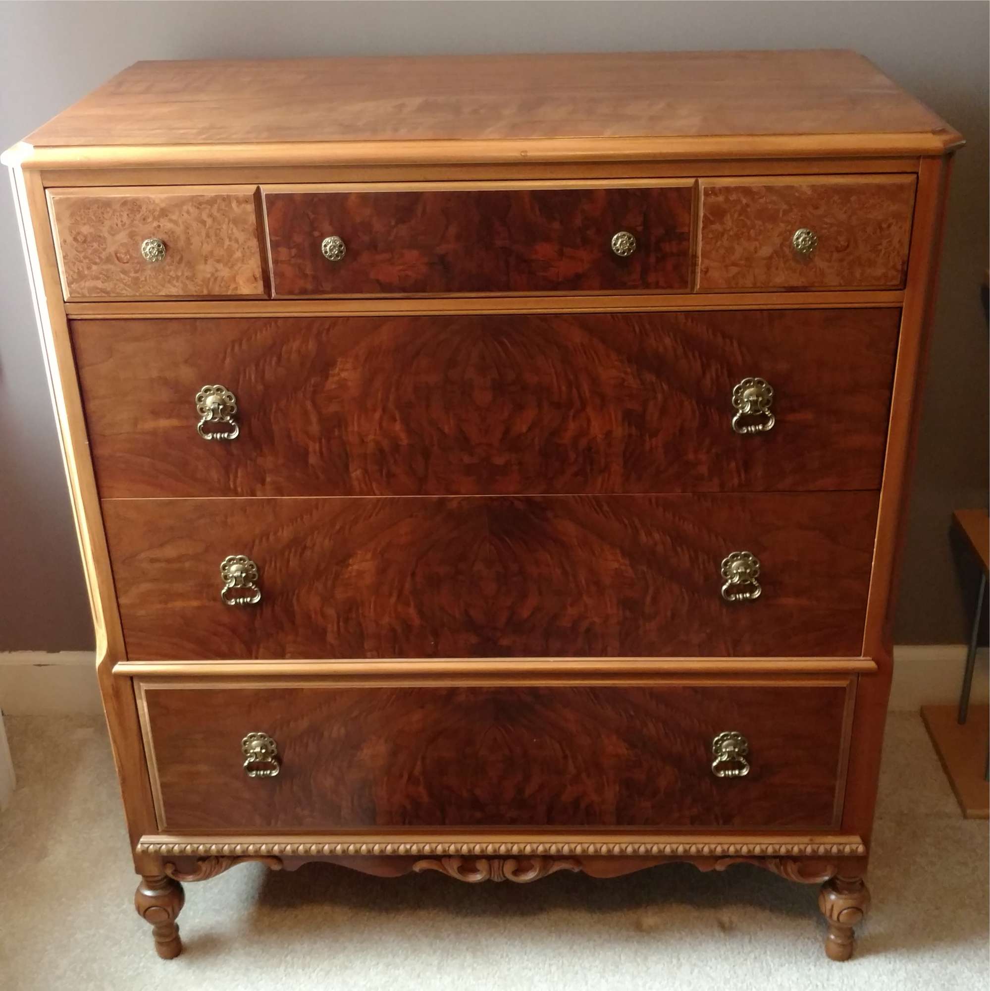 Albrecht Auctions | Antique Holland Furniture Co. 1920s Four-Drawer ...