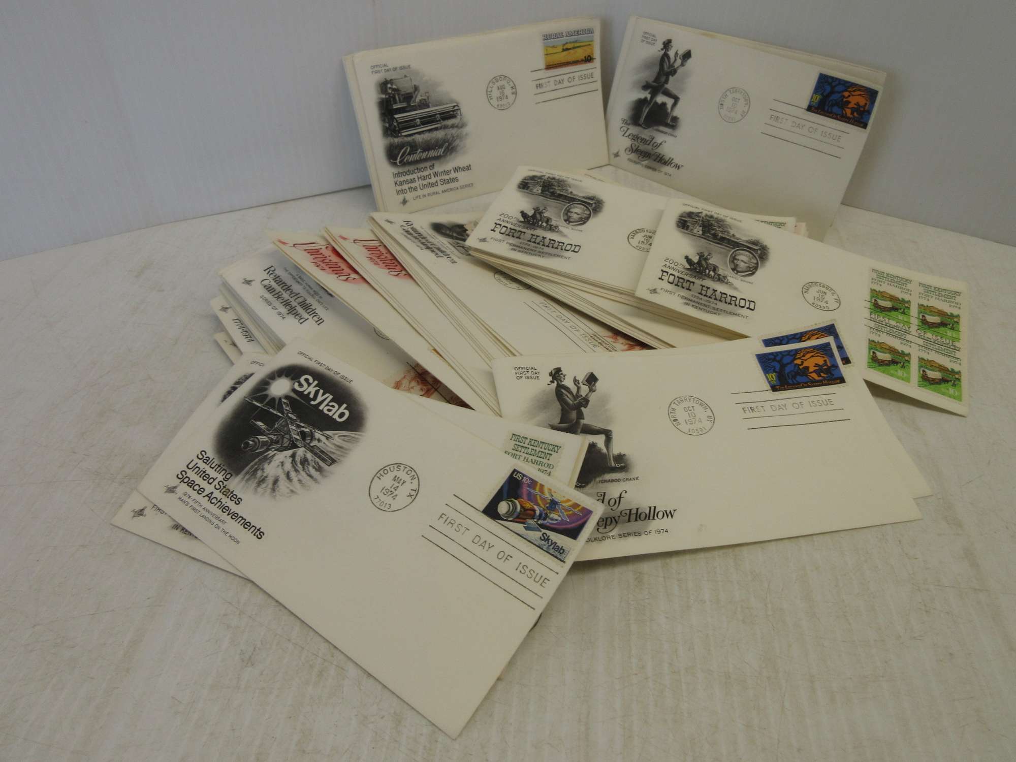 Albrecht Auctions | Approx. (100) First Day Stamp Covers from the 1970s ...