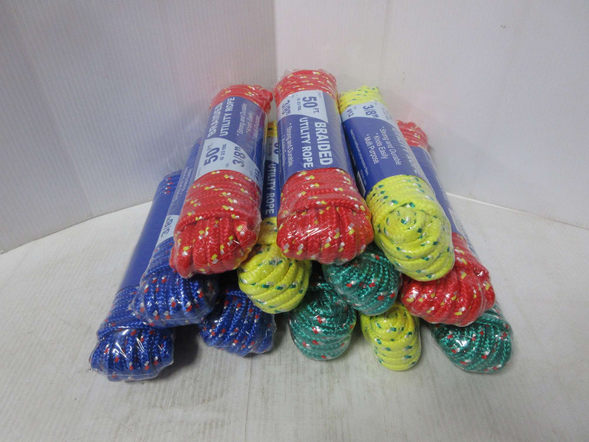 Albrecht Auctions | (12) Braided Utility Ropes